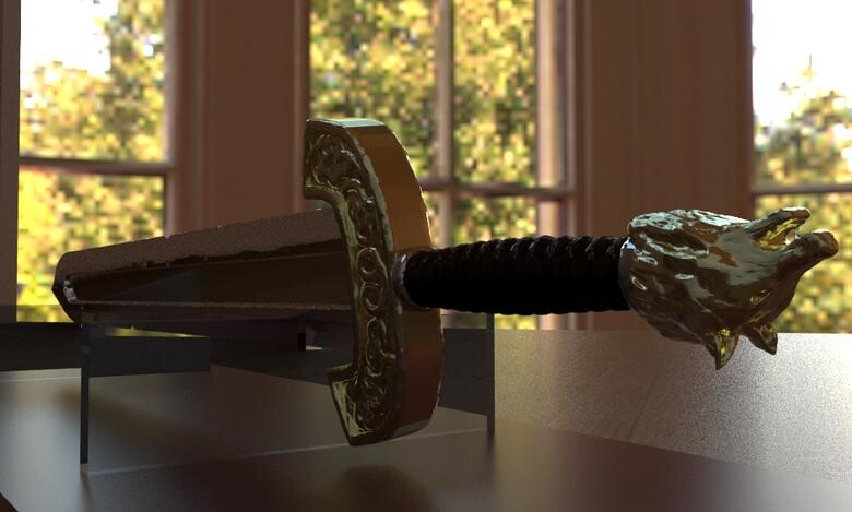 ArtStation - Wolf Sword