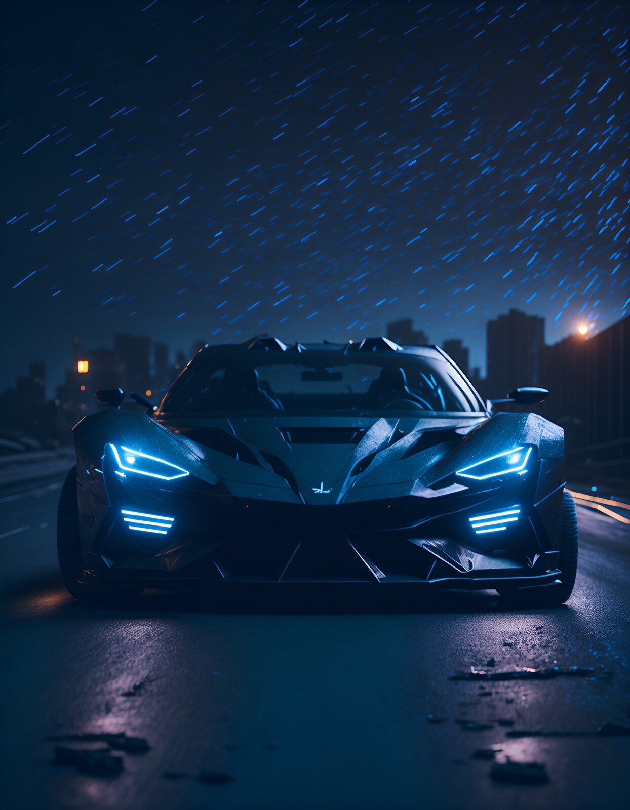 InspireFlow - Glow Car in the Darkness