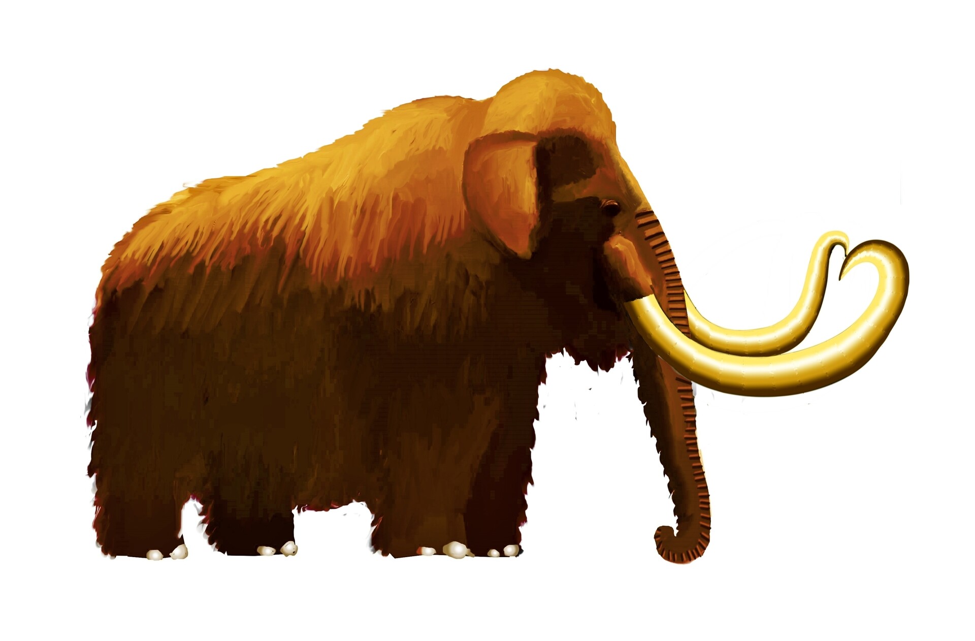 ArtStation - woolly mammoth