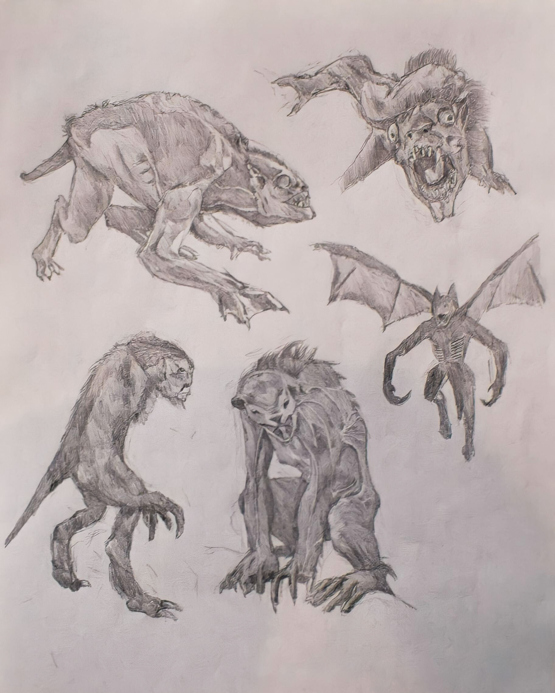 ArtStation - Metro’s monsters