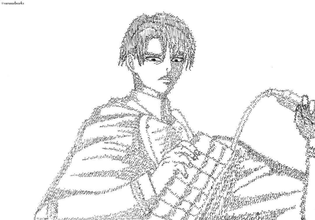 levi ackerman coloring pages