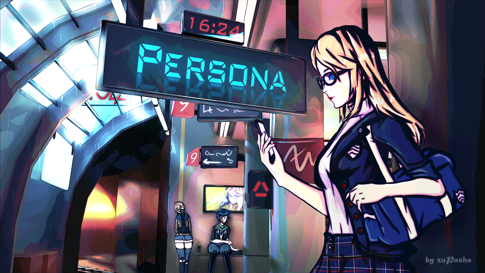 ArtStation - Persona // LeighXP FanArt