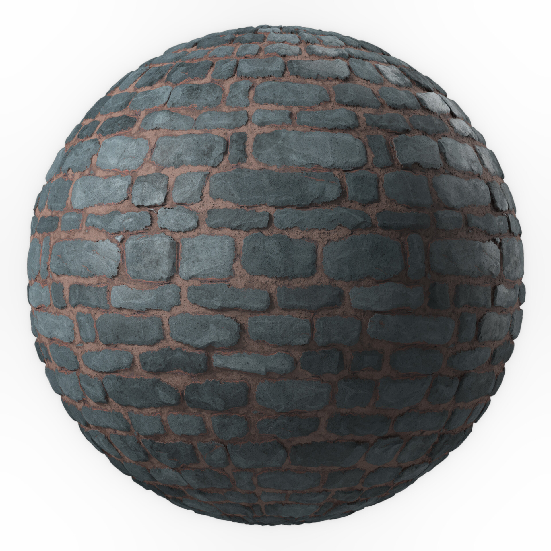 Dangsho - Stone Wall Materials 52- Stylized Stone Wall | Pbr 4k Seamless