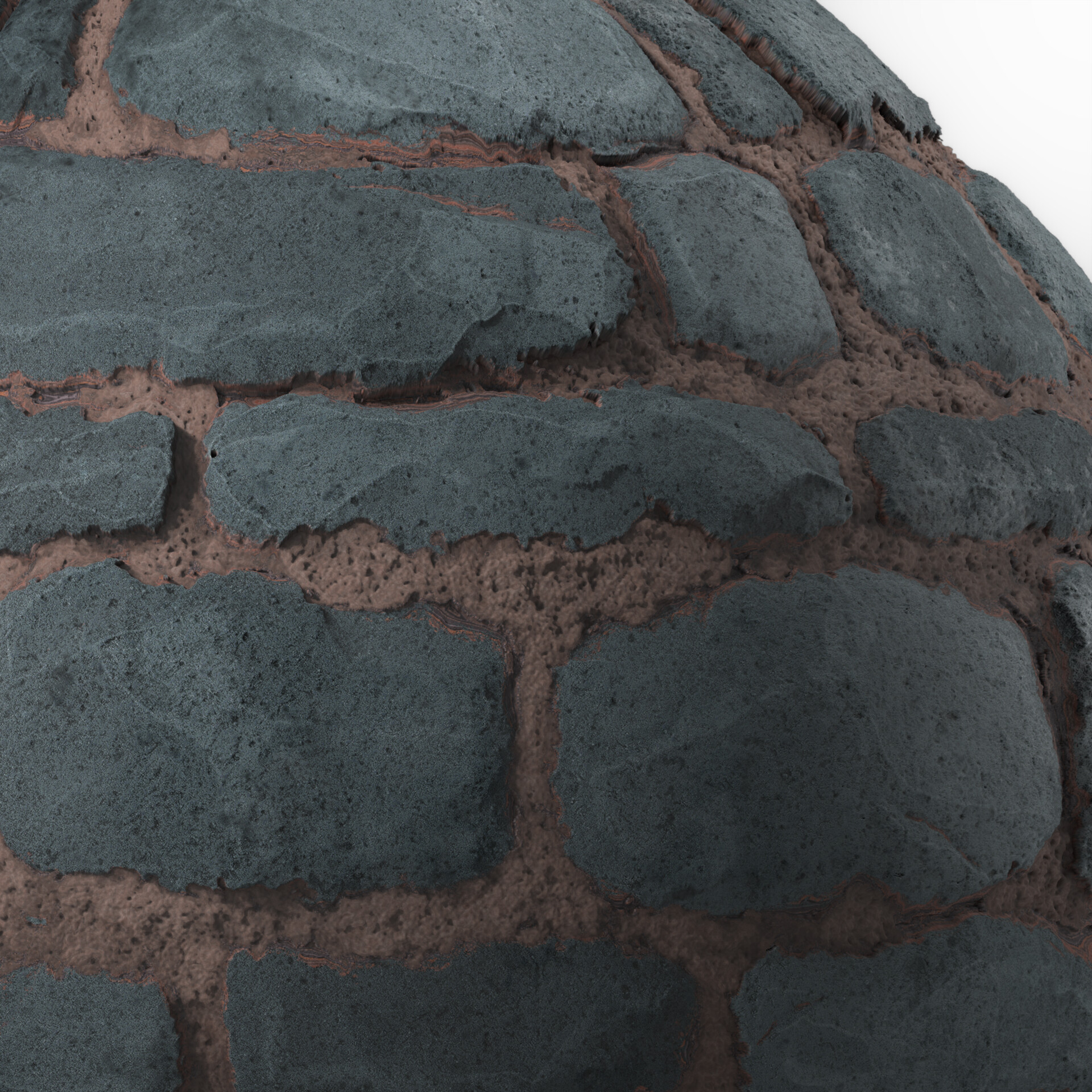 Dangsho - Stone Wall Materials 52- Stylized Stone Wall | Pbr 4k Seamless