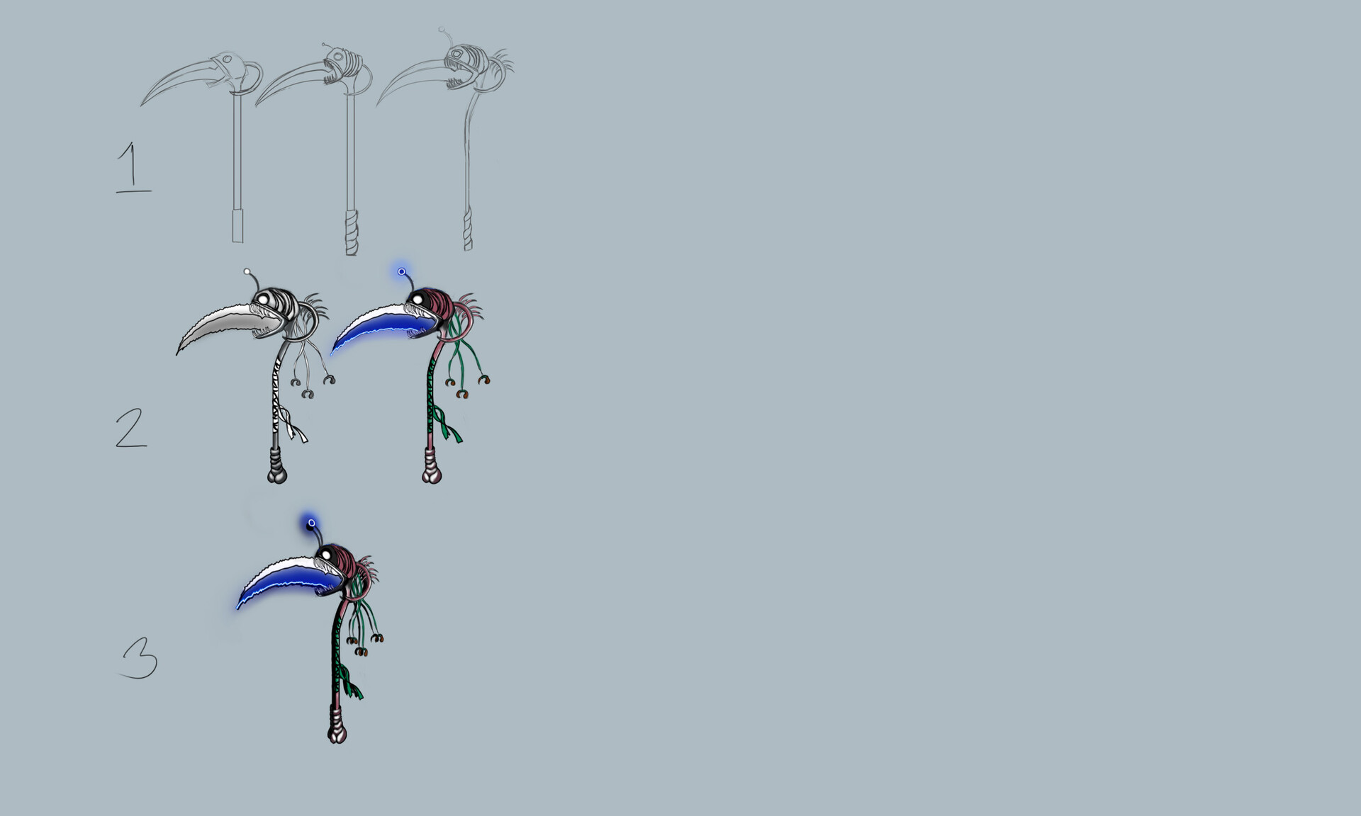 ArtStation - weapon design