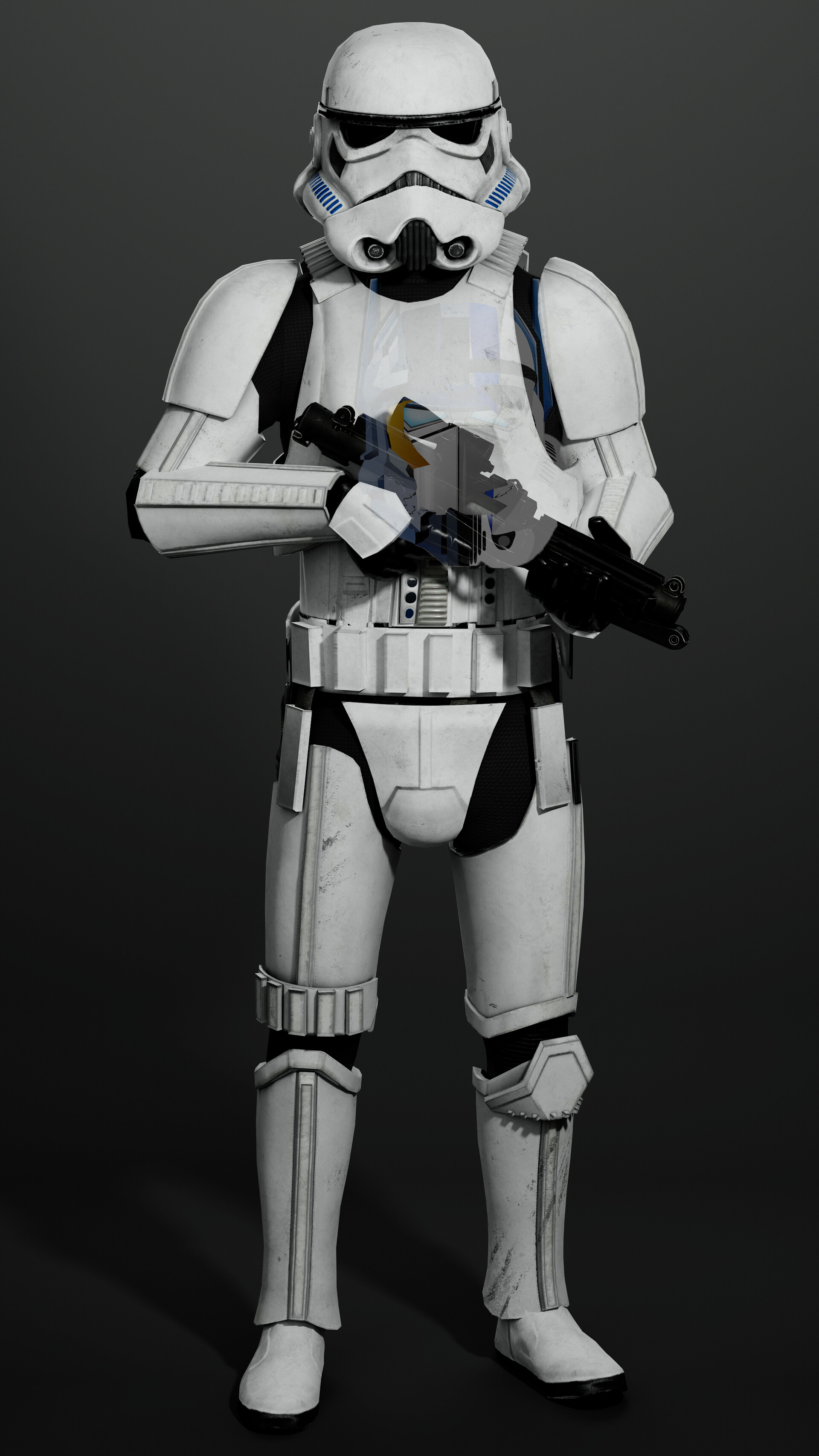 CommanderPrime - Imperial Stormtrooper - Custom Textured (v2)
