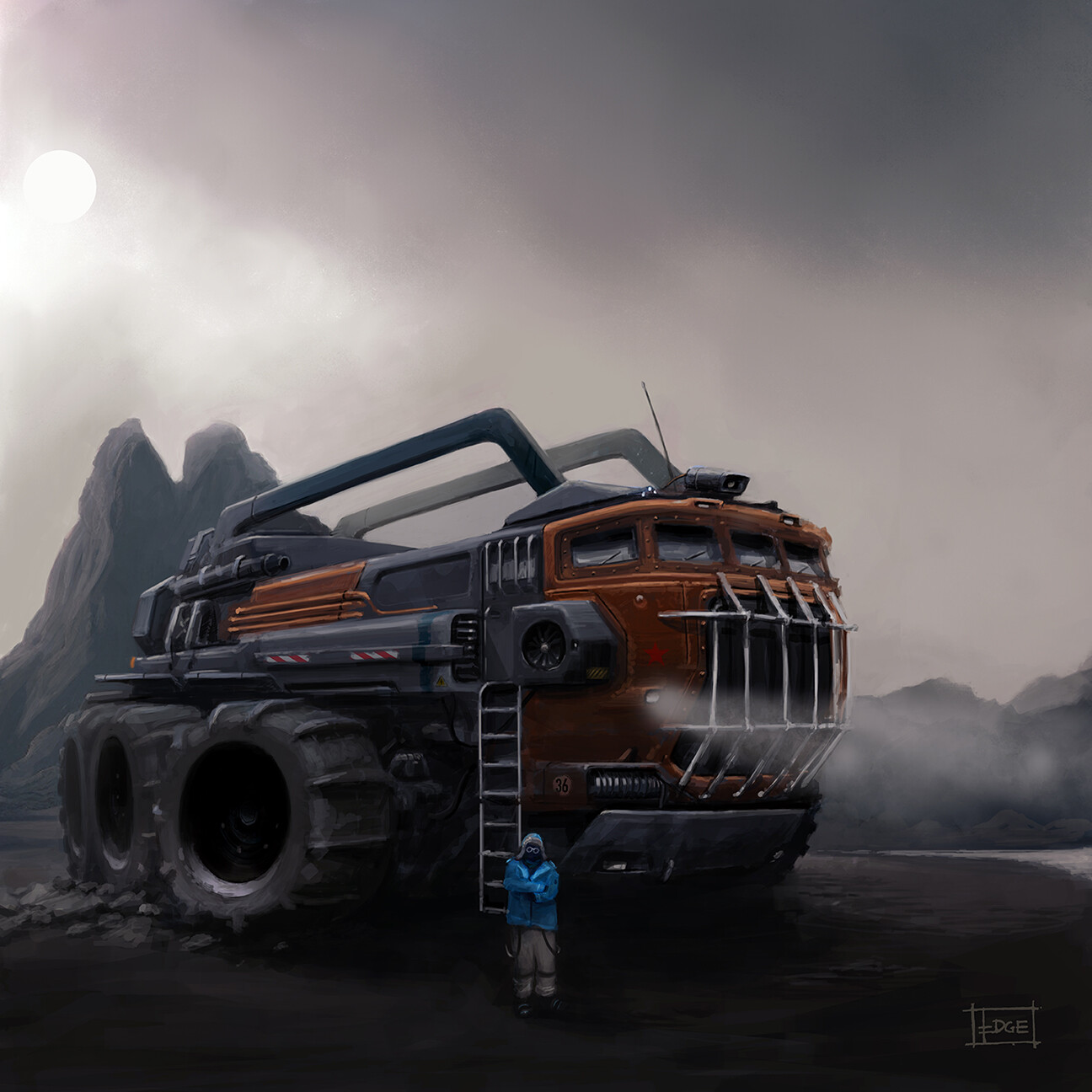 ArtStation - Mining Truck