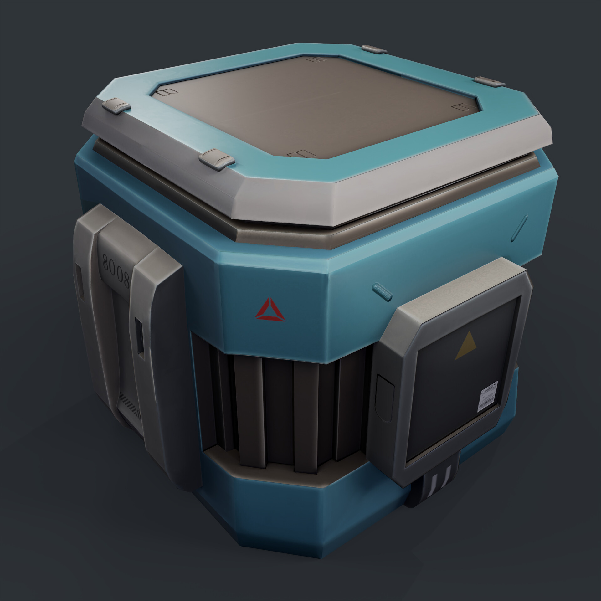 ArtStation - Stylized Box (Game Ready)