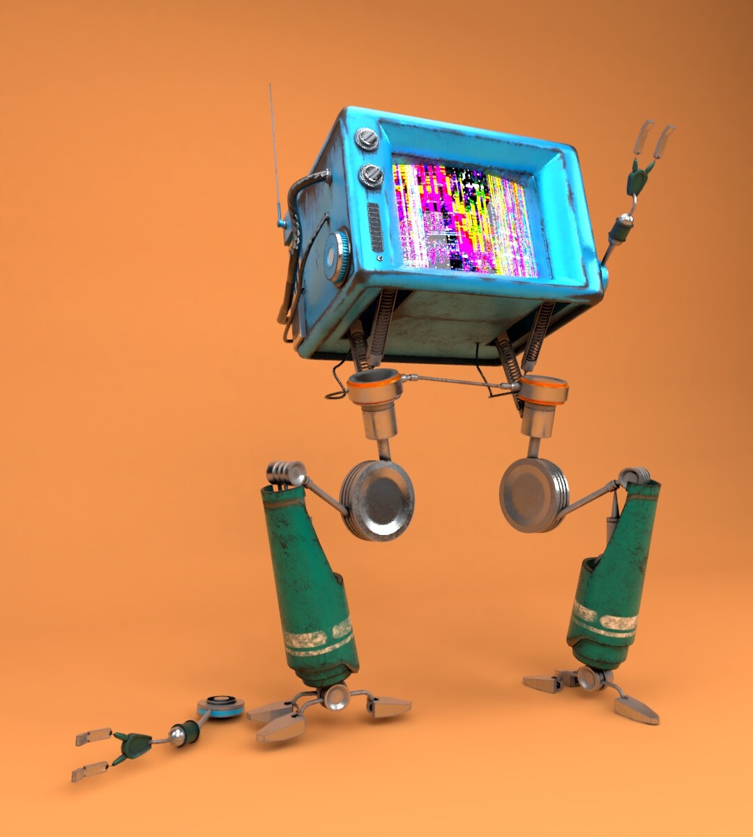 ArtStation - Shattered ROBO-TV