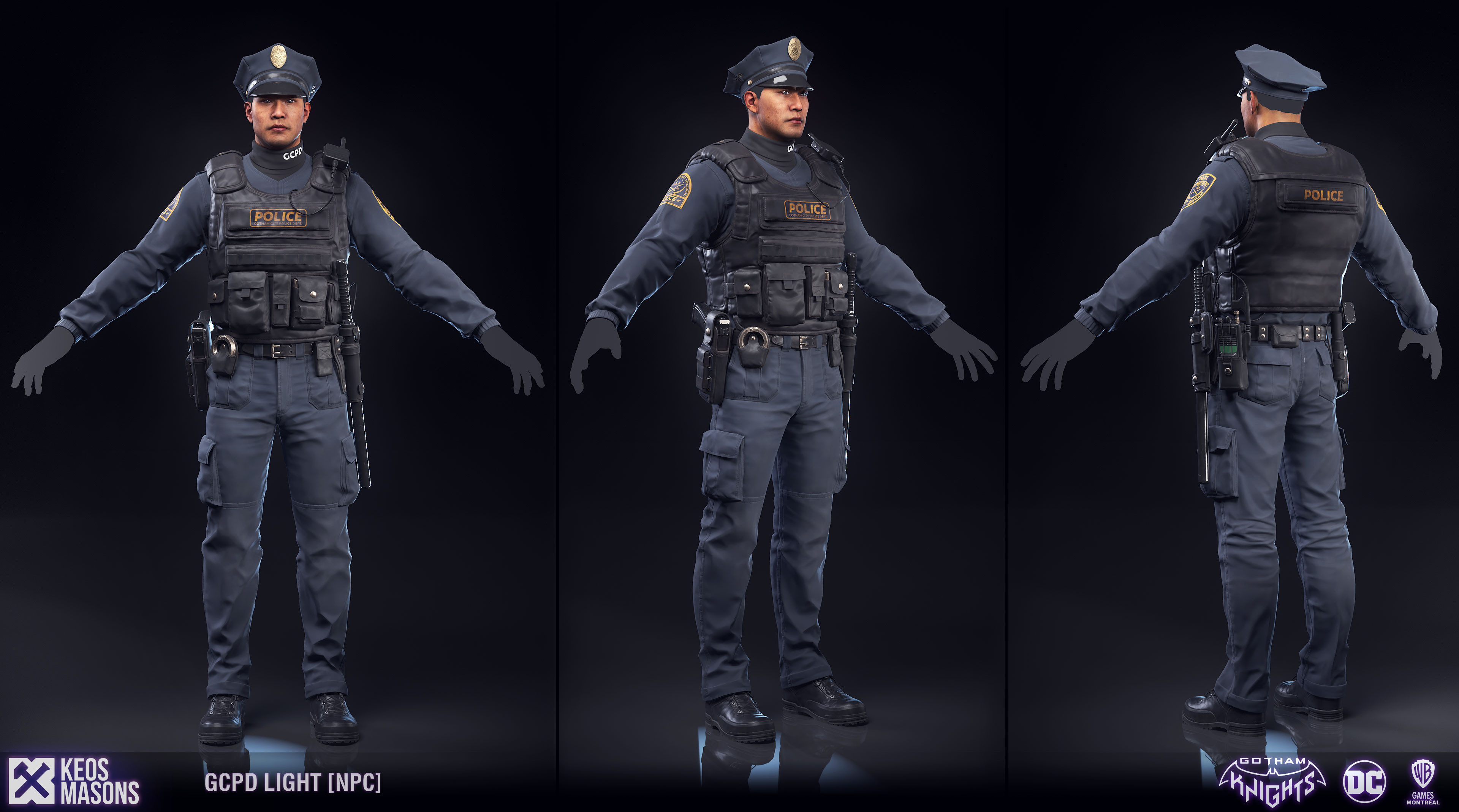 KEOS MASONS - GCPD Light - Gotham Knights