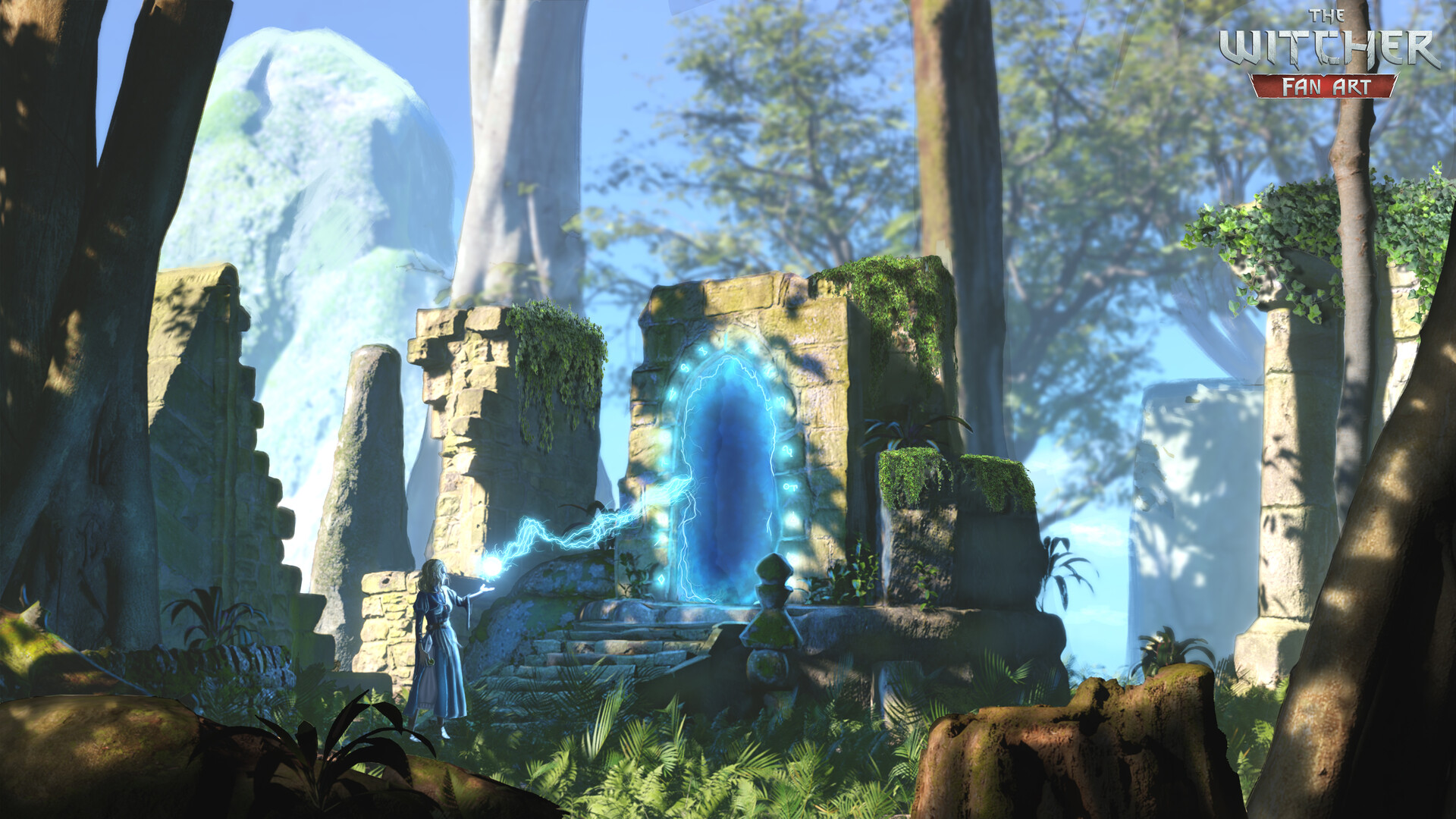 ArtStation - Extra Environment #1 - The Witcher Fan Art project