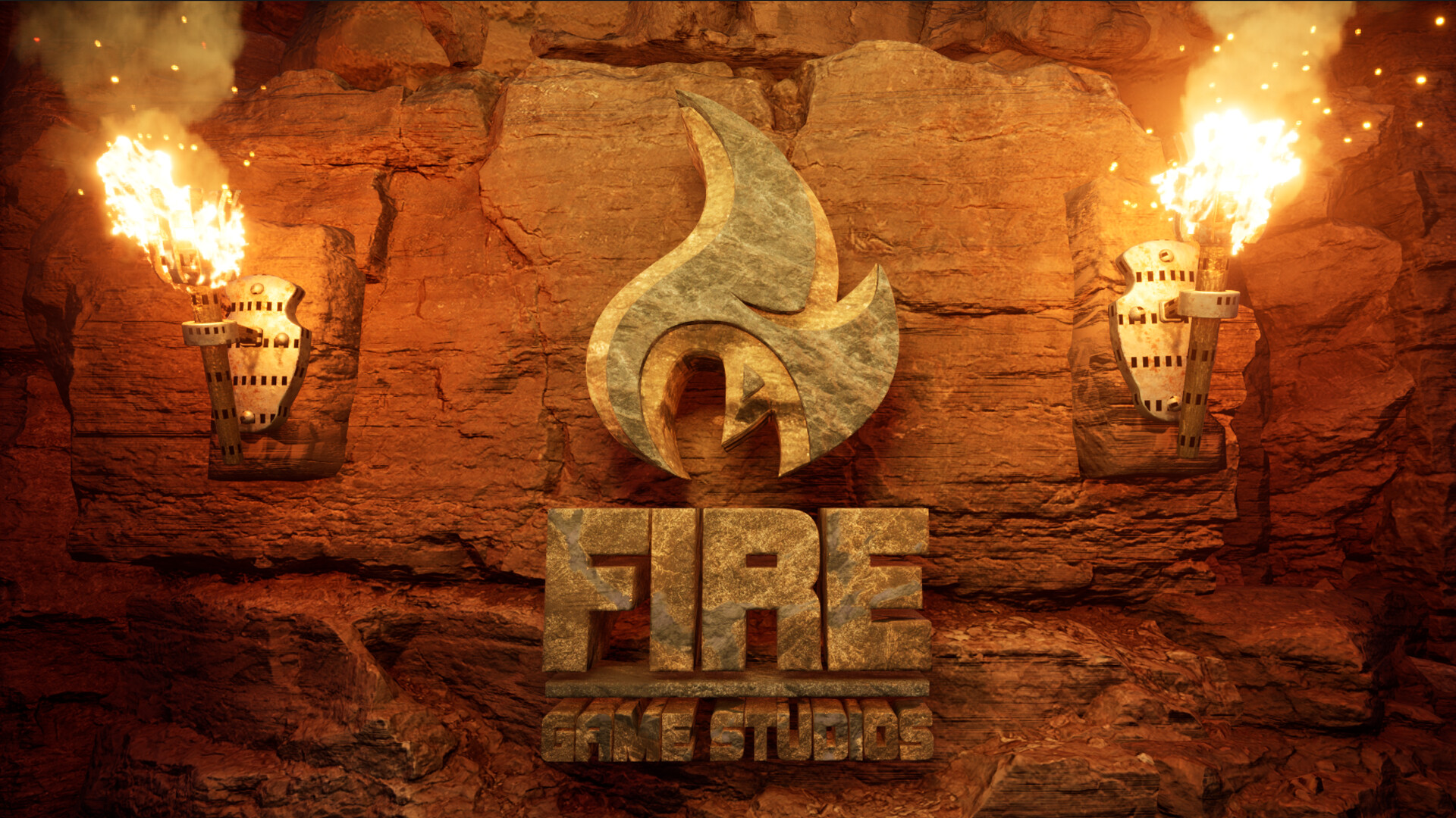 ArtStation - Our beloved logo! Fire Game Studios