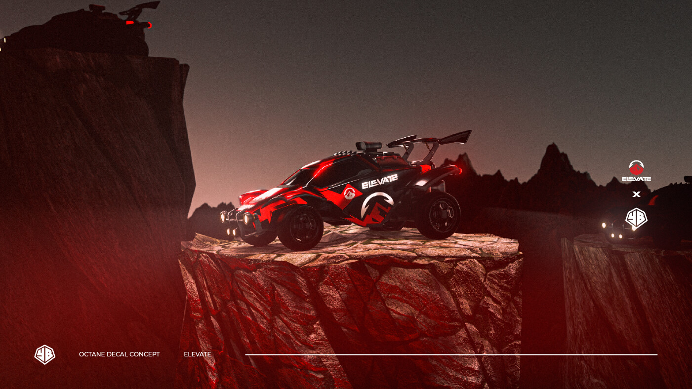 Younes A. - TEAM ELEVATE| RLCS Decal concept