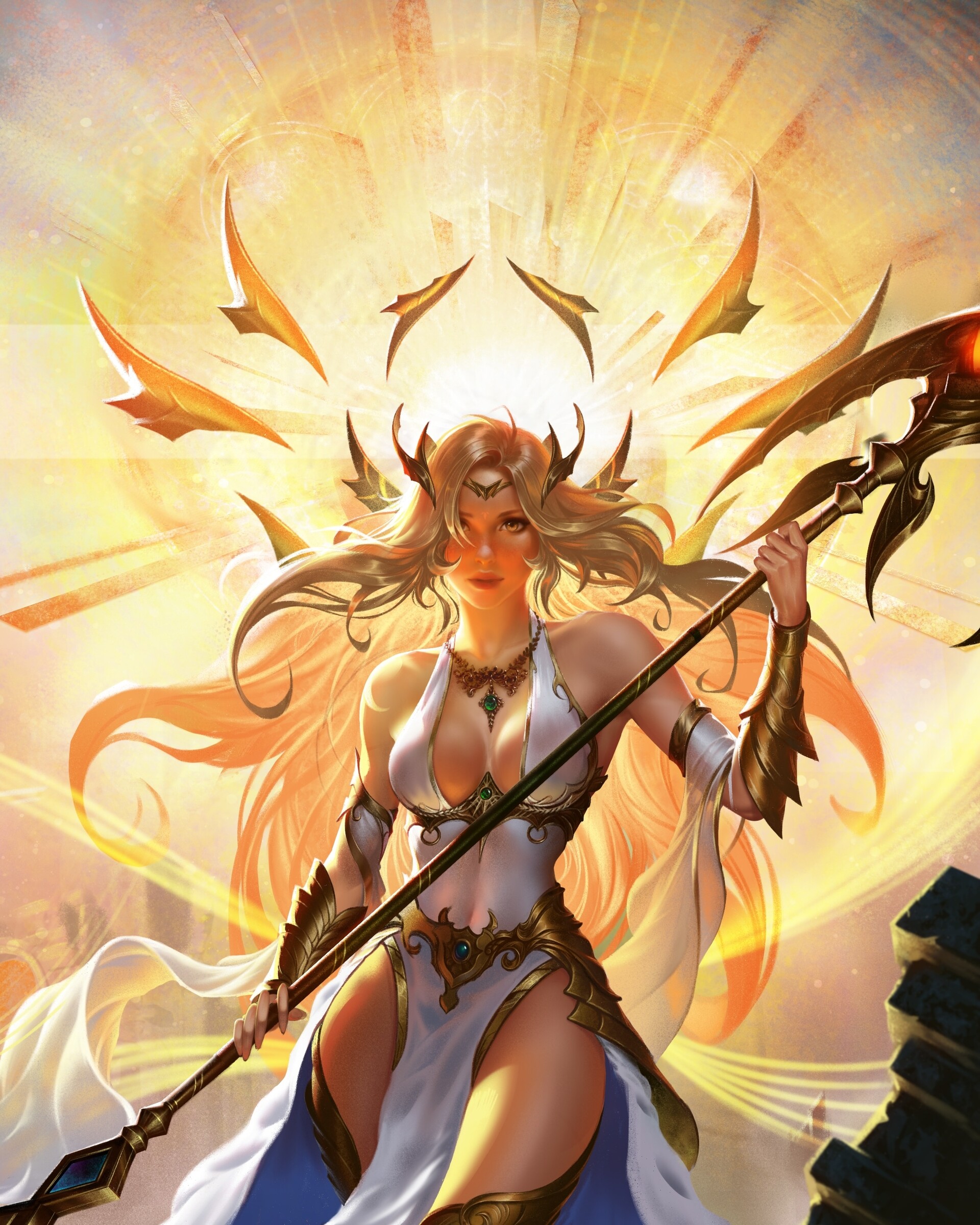 ArtStation - Next part of book cover commission