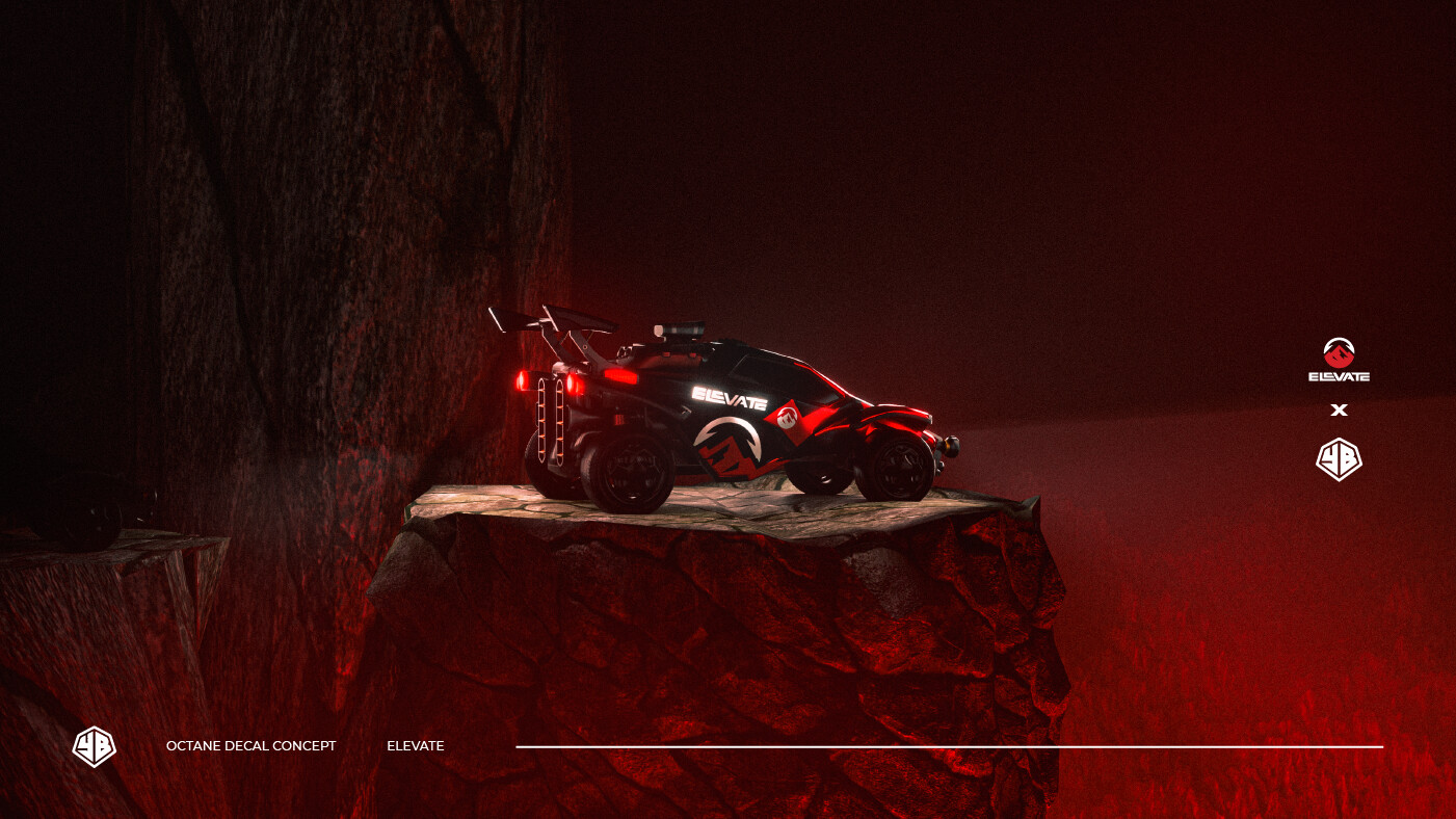 Younes A. - TEAM ELEVATE| RLCS Decal concept