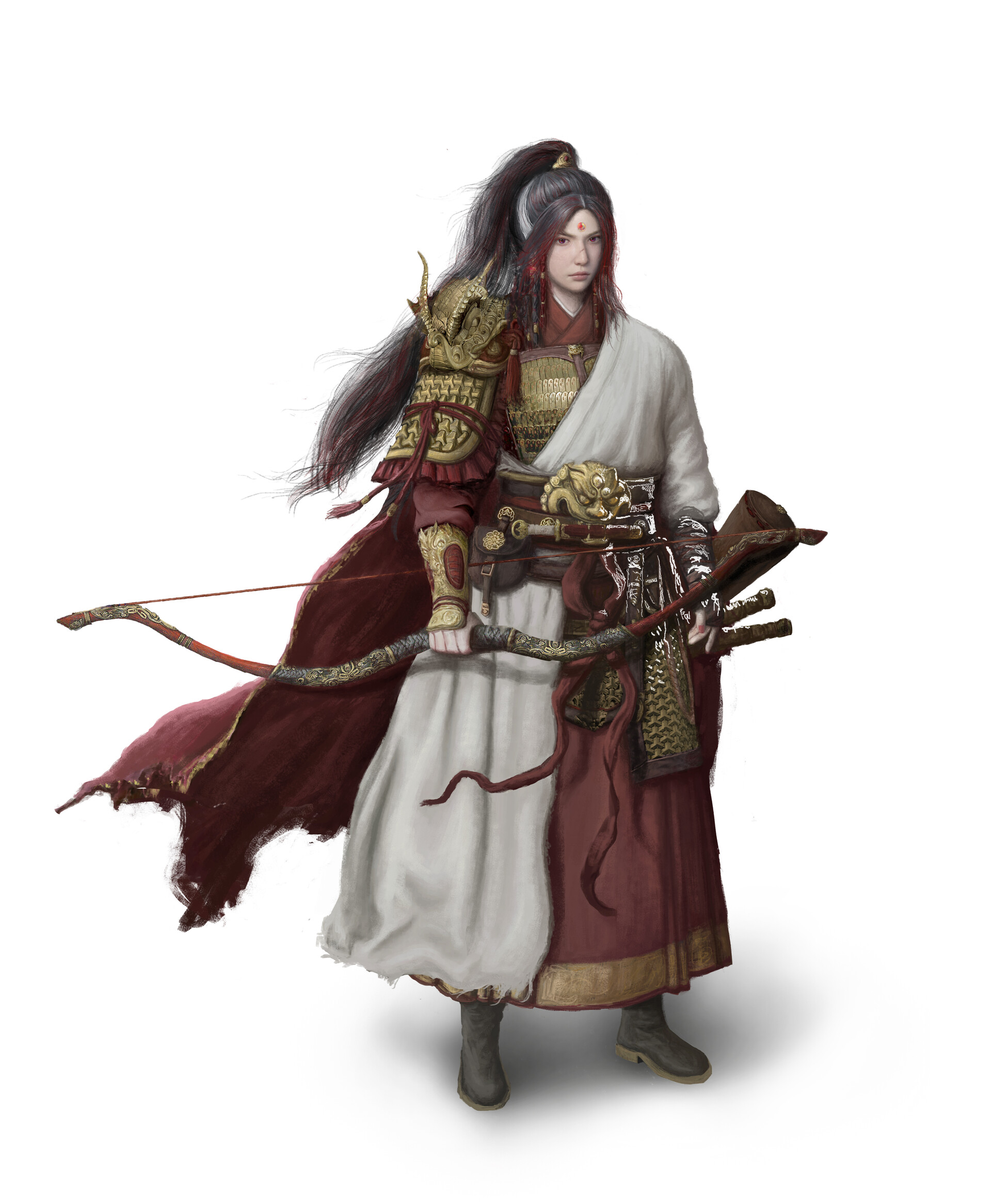 ArtStation - Chinese Female Archer