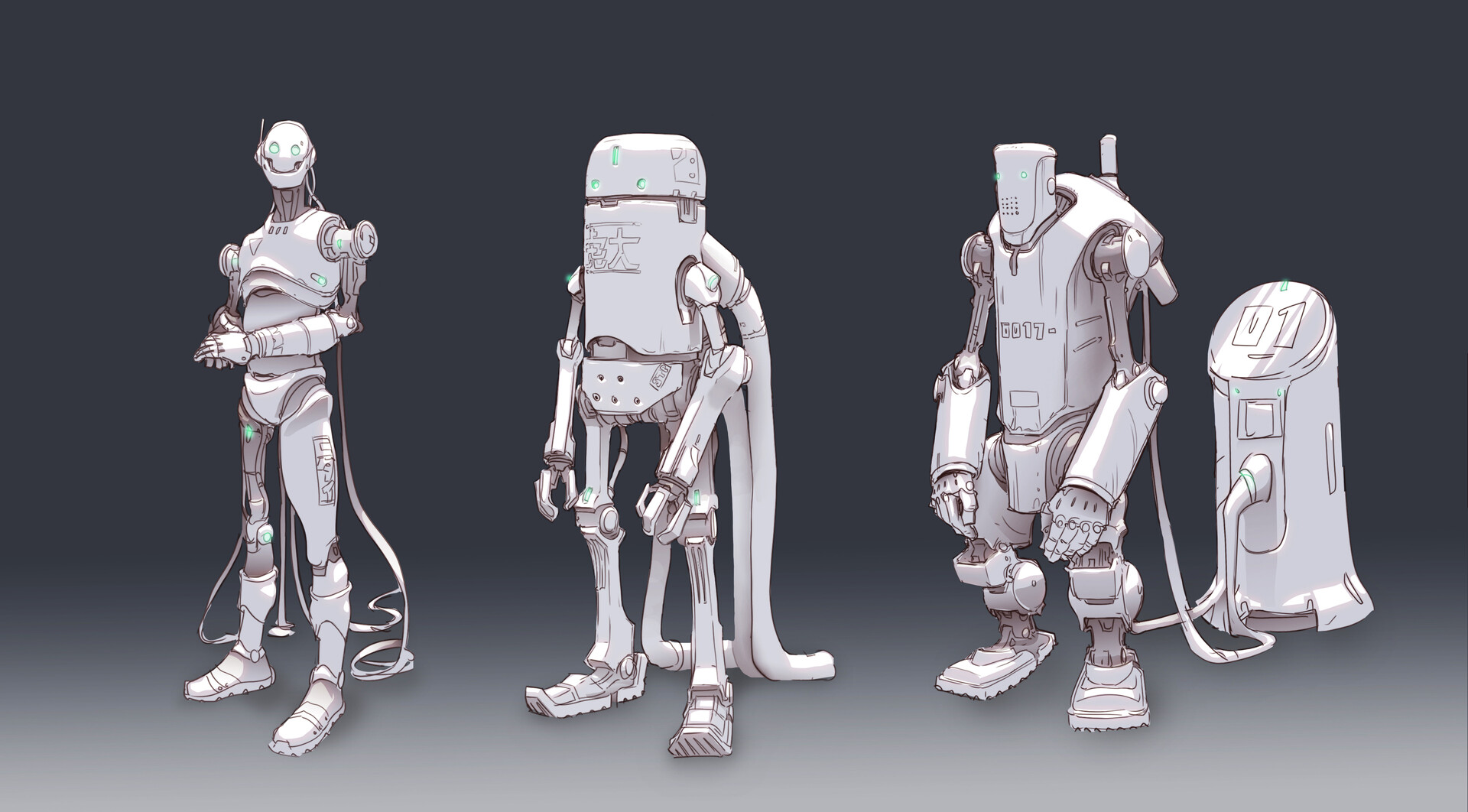 ArtStation - Robot Bartender