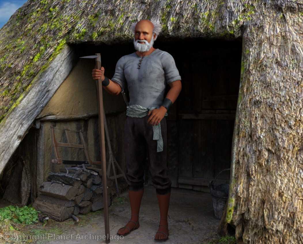 ArtStation - The Village Headman