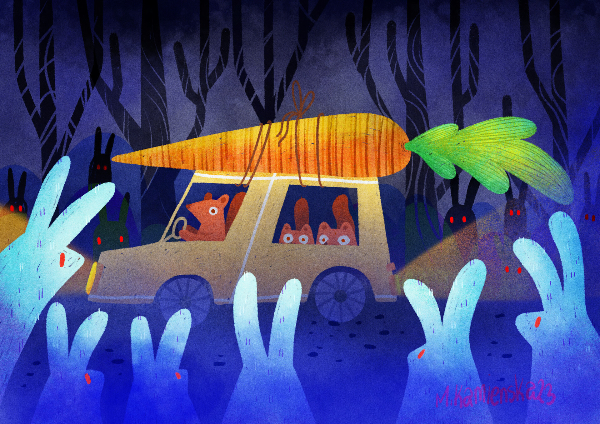 ArtStation - Zombie Rabbits