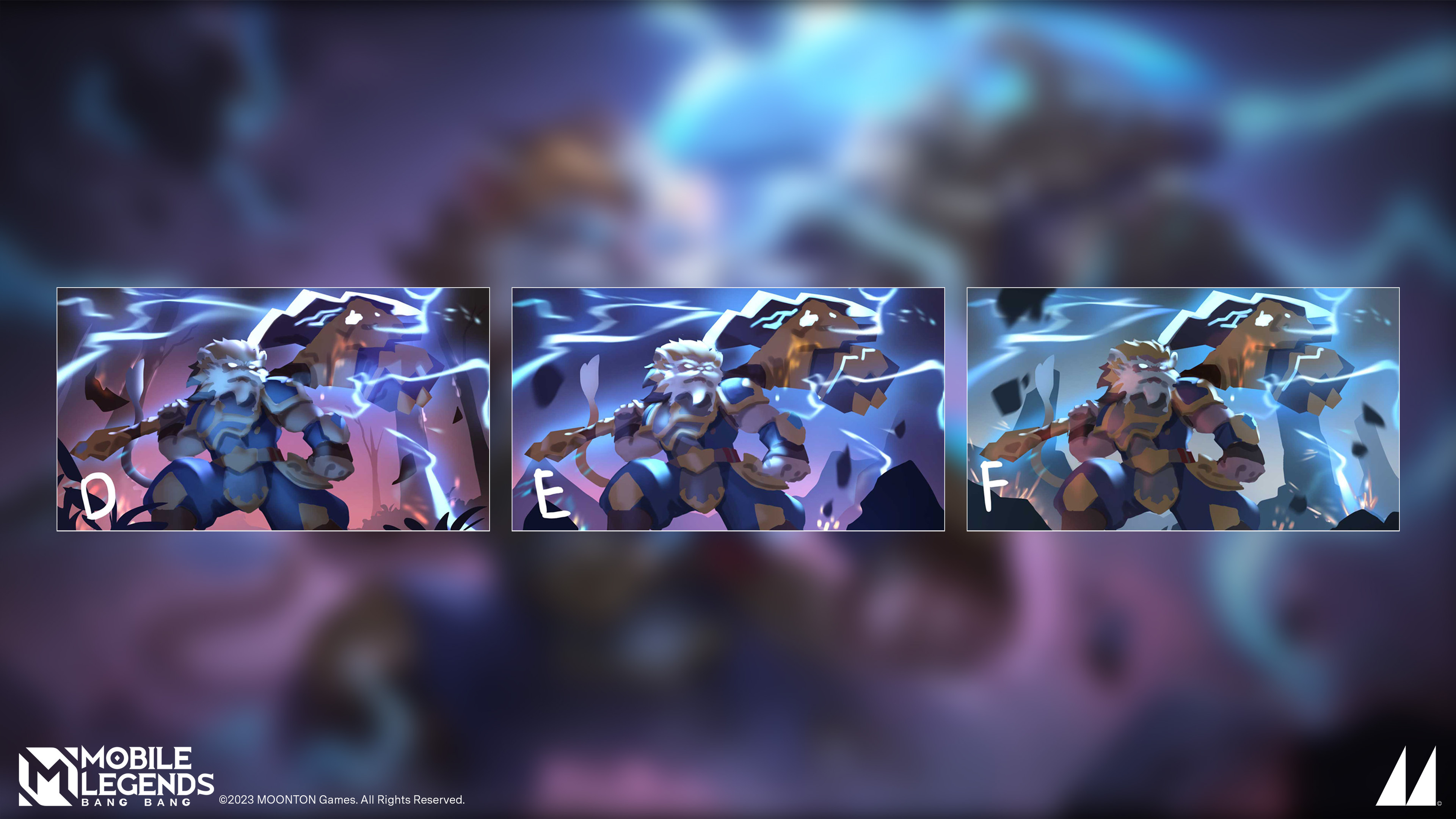 Mooncolony - Mobile Legends Splash Art | Aulus War Lion Skin