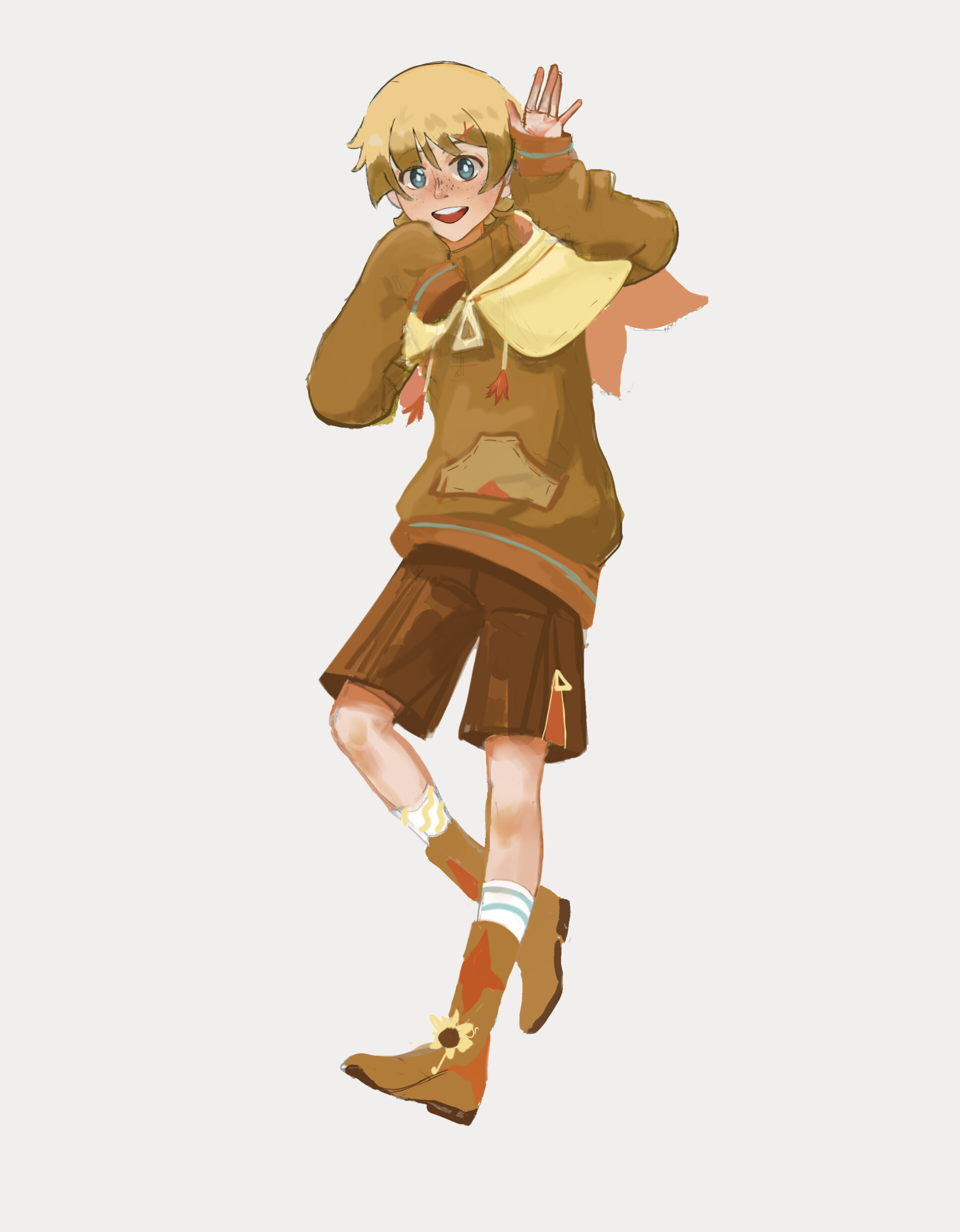 ArtStation - My original character is Ron