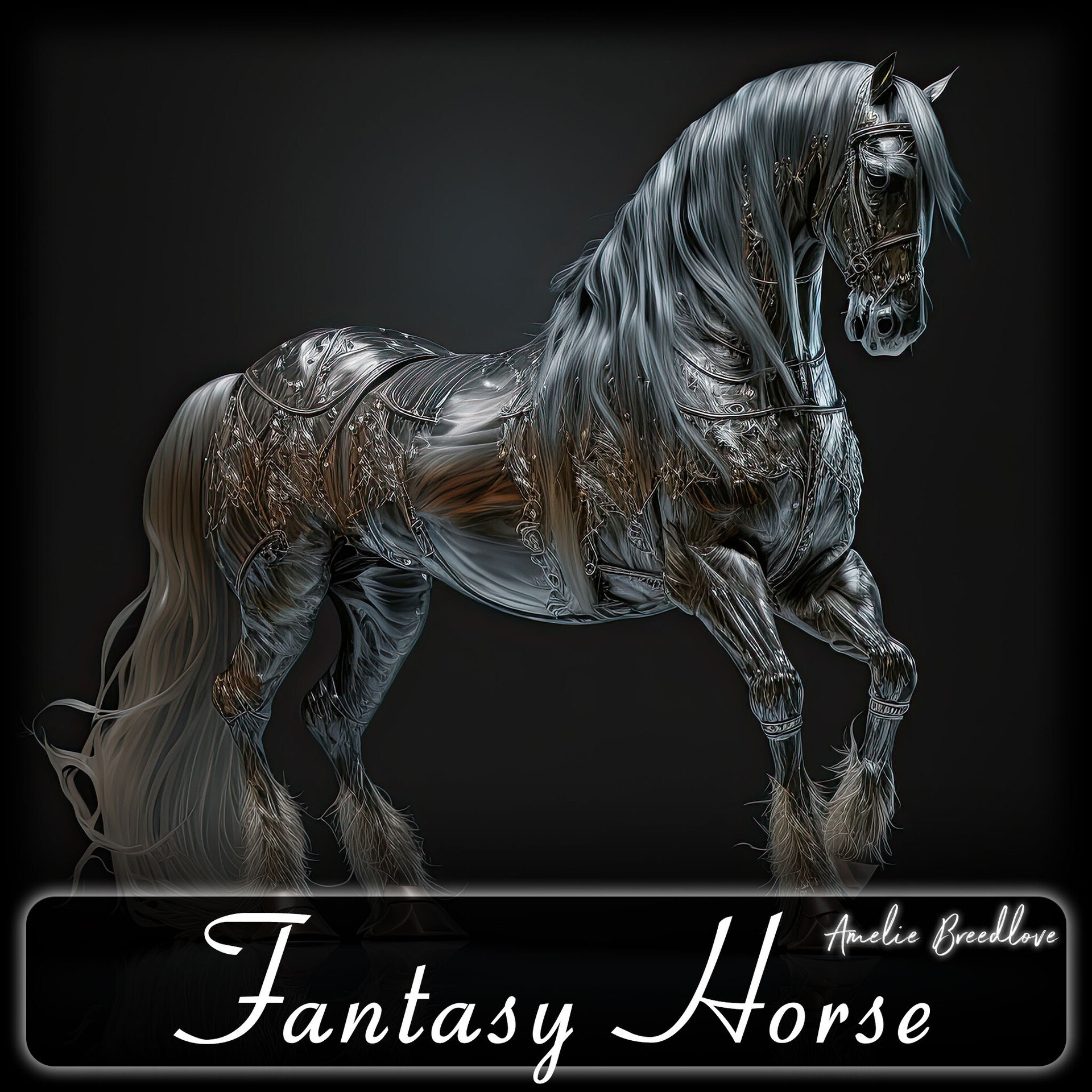 ArtStation - 210 Fantasy Horses Reference Pack | 4K | v.1