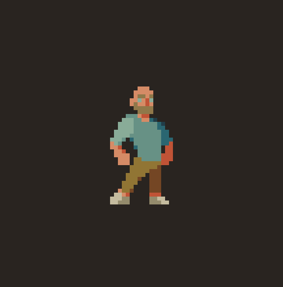 ArtStation - Pixel Art Man Animation