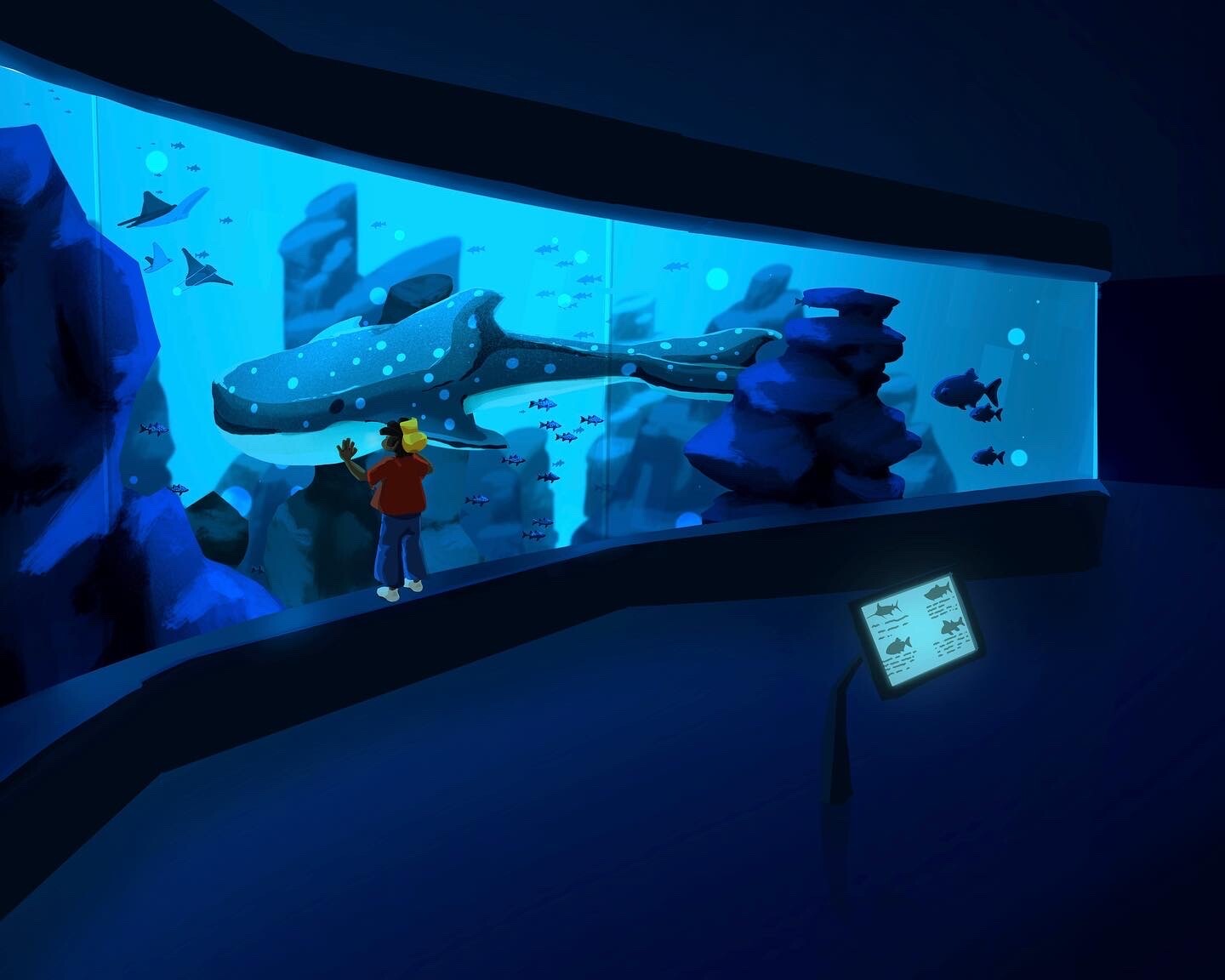 ArtStation - Aquarium Night