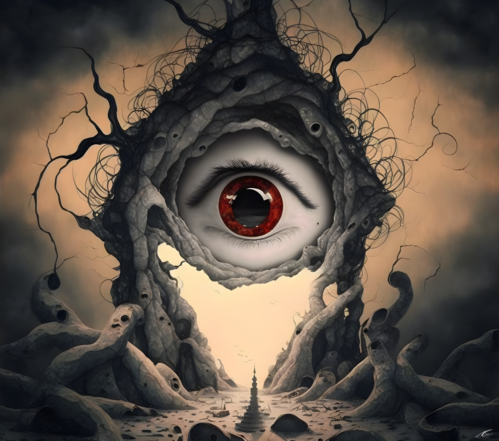 ArtStation - Observing Eyes