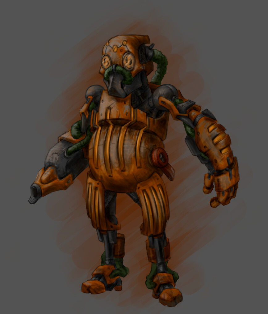 ArtStation - robo blacksmith