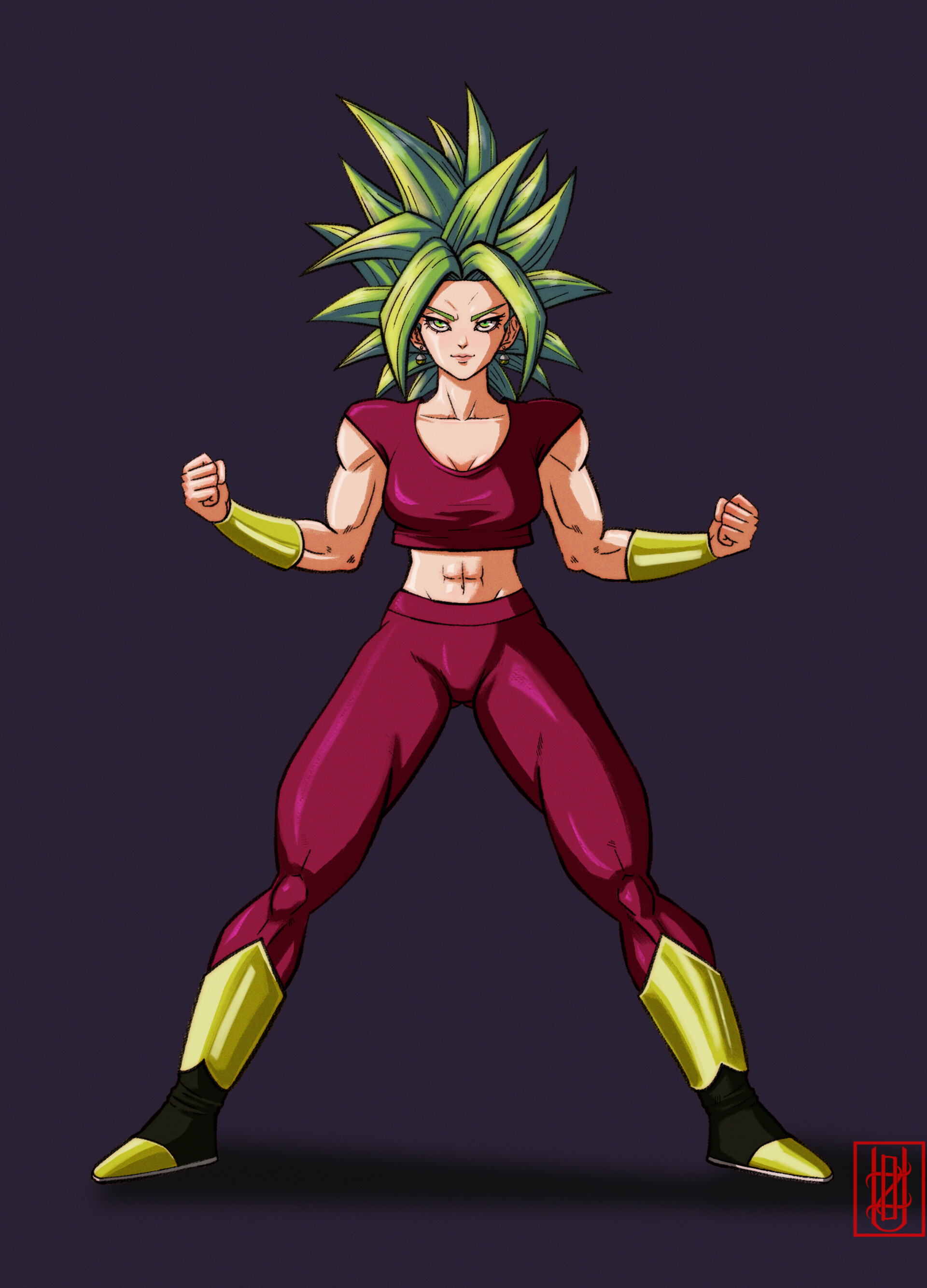 ArtStation - Kefla (fusion) - Dragon Ball Super