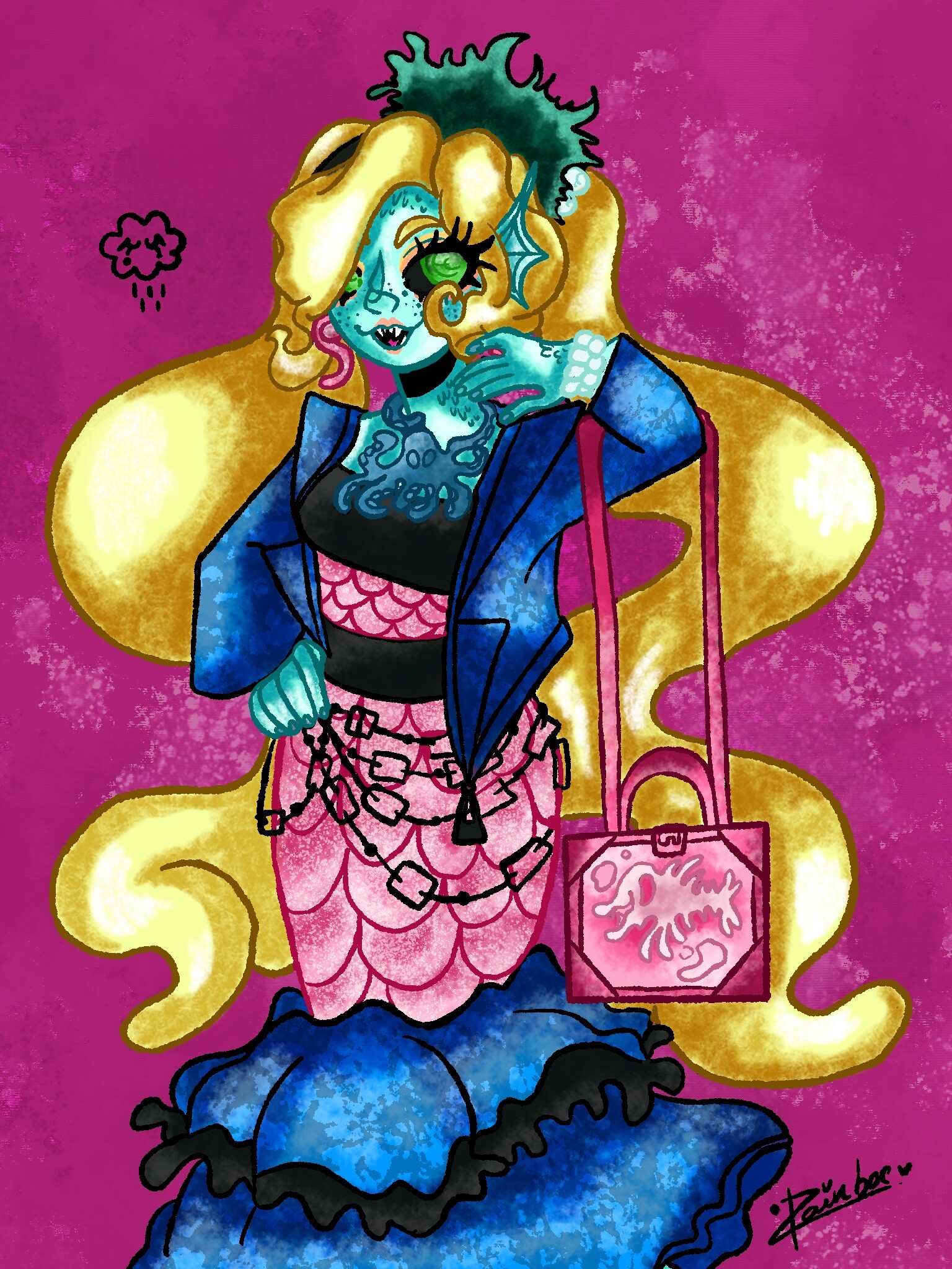 ArtStation - Haunt Couture Lagoona Blue