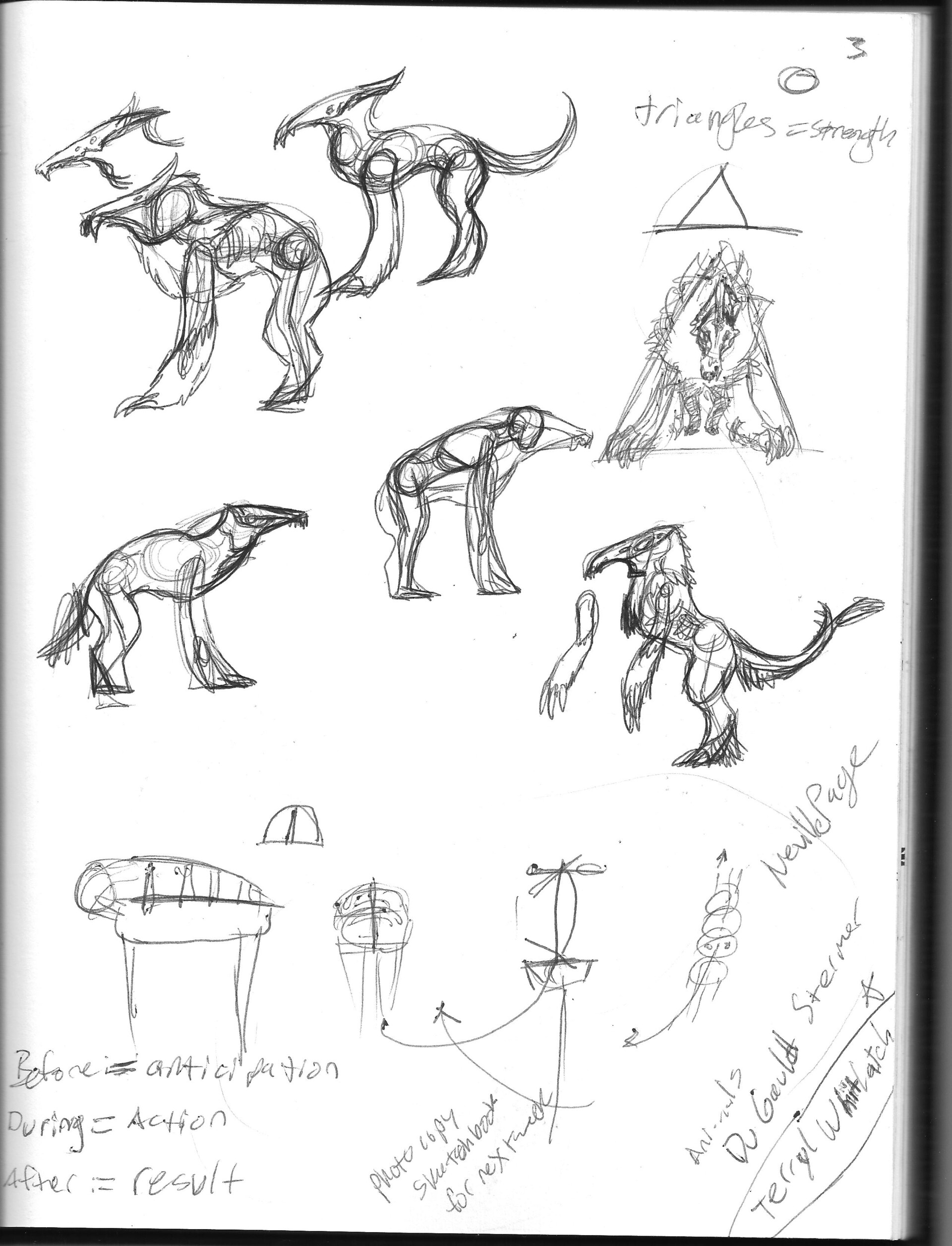 Irene Horvath - Creature Design: Ravager project (2016)