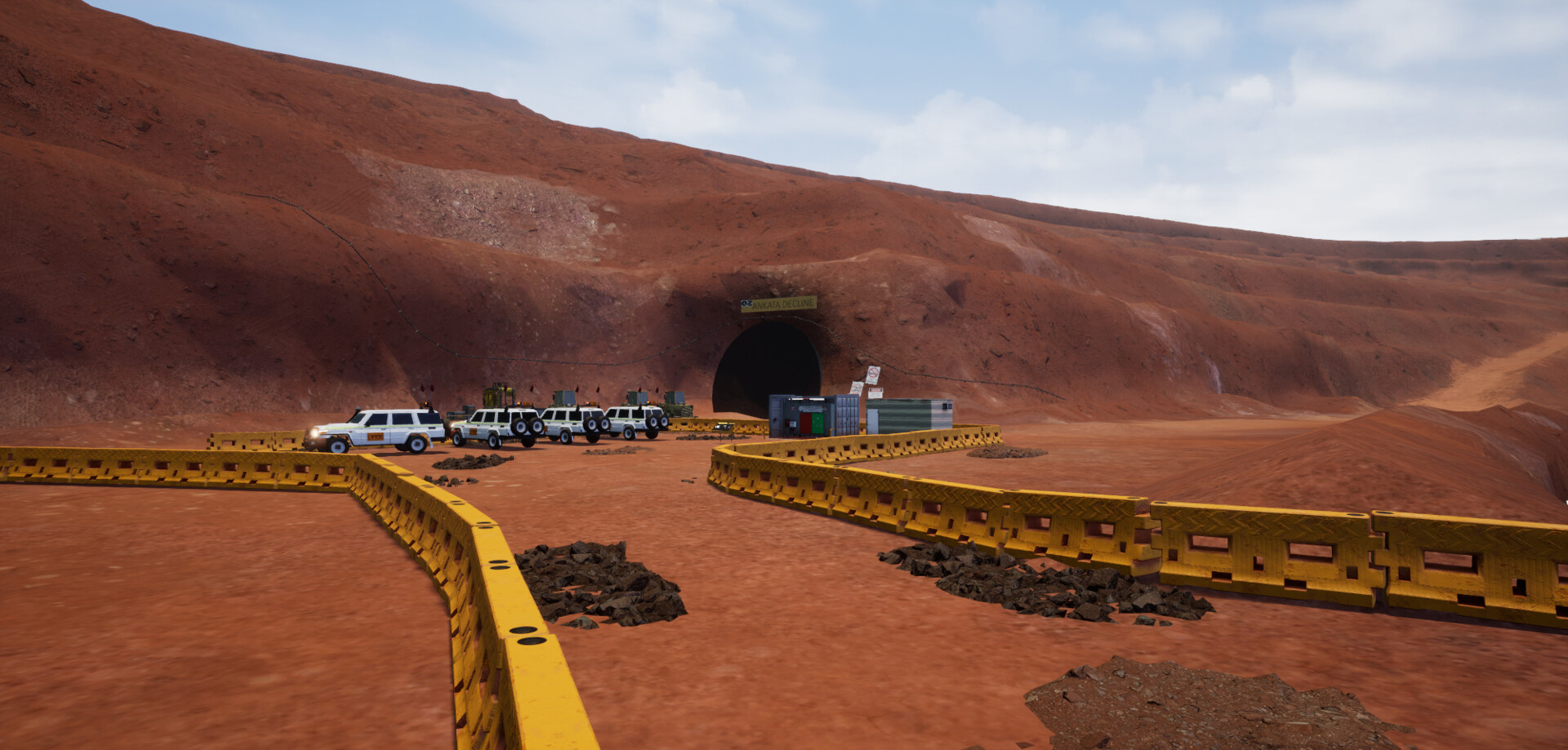 ArtStation - Mine Induction - VR Project