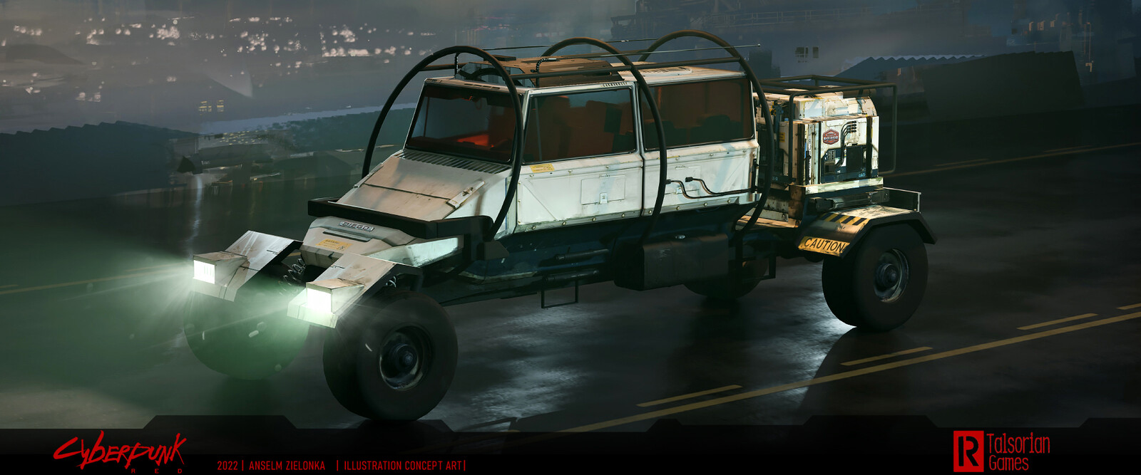 Anselm Zielonka - Cyberpunk Red - Black Chrome : Cover Art