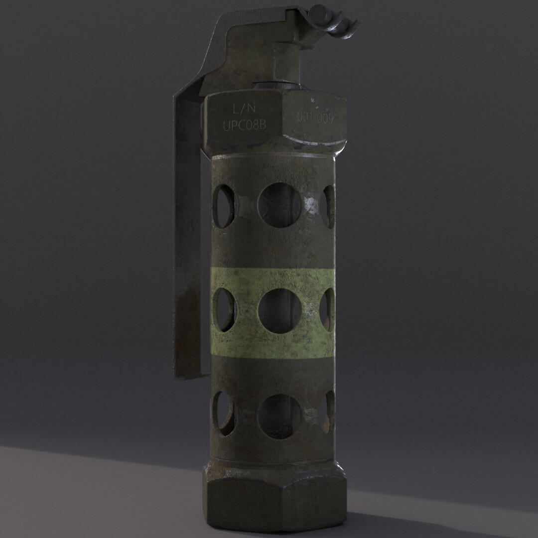 Rodrigo Ortega - Grenade Texturing Practice