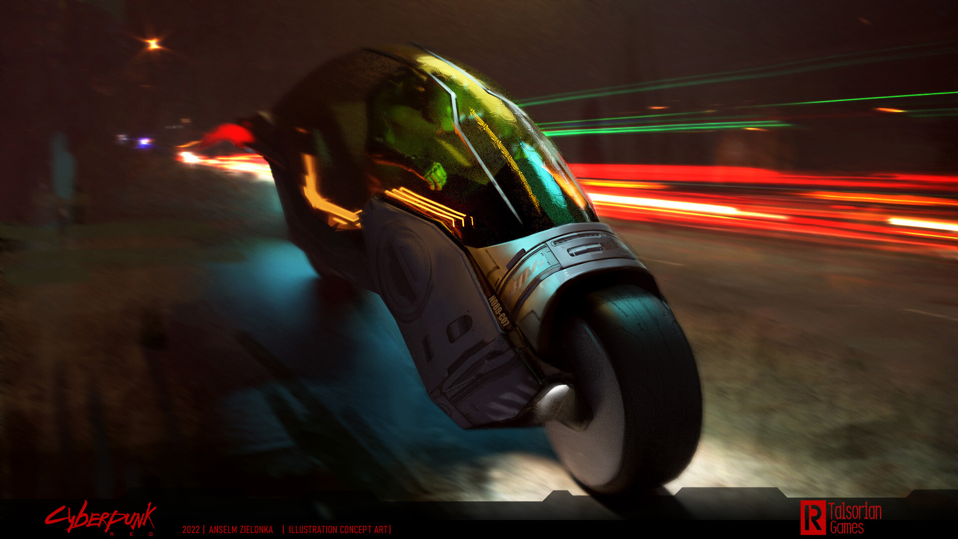 Anselm Zielonka - Cyberpunk Red - Black Chrome : Highway Master Artemis