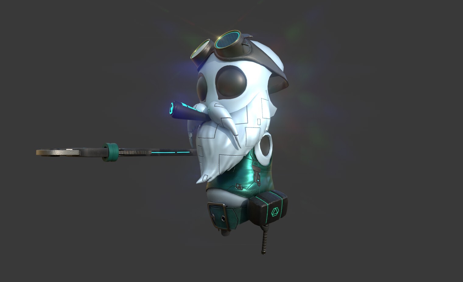 ArtStation - Dwarf Mechanic NFT