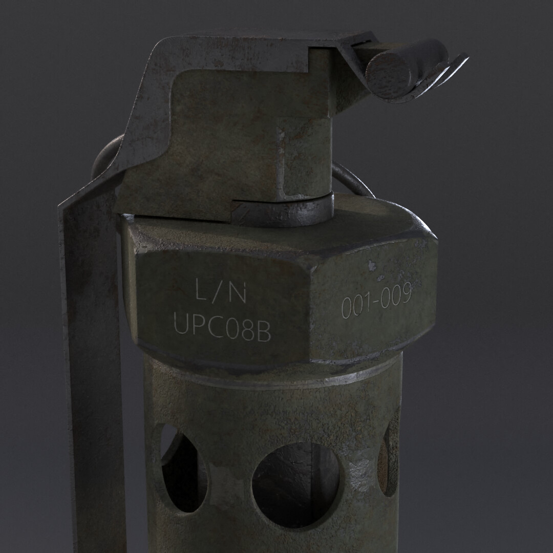 Rodrigo Ortega - Grenade Texturing Practice