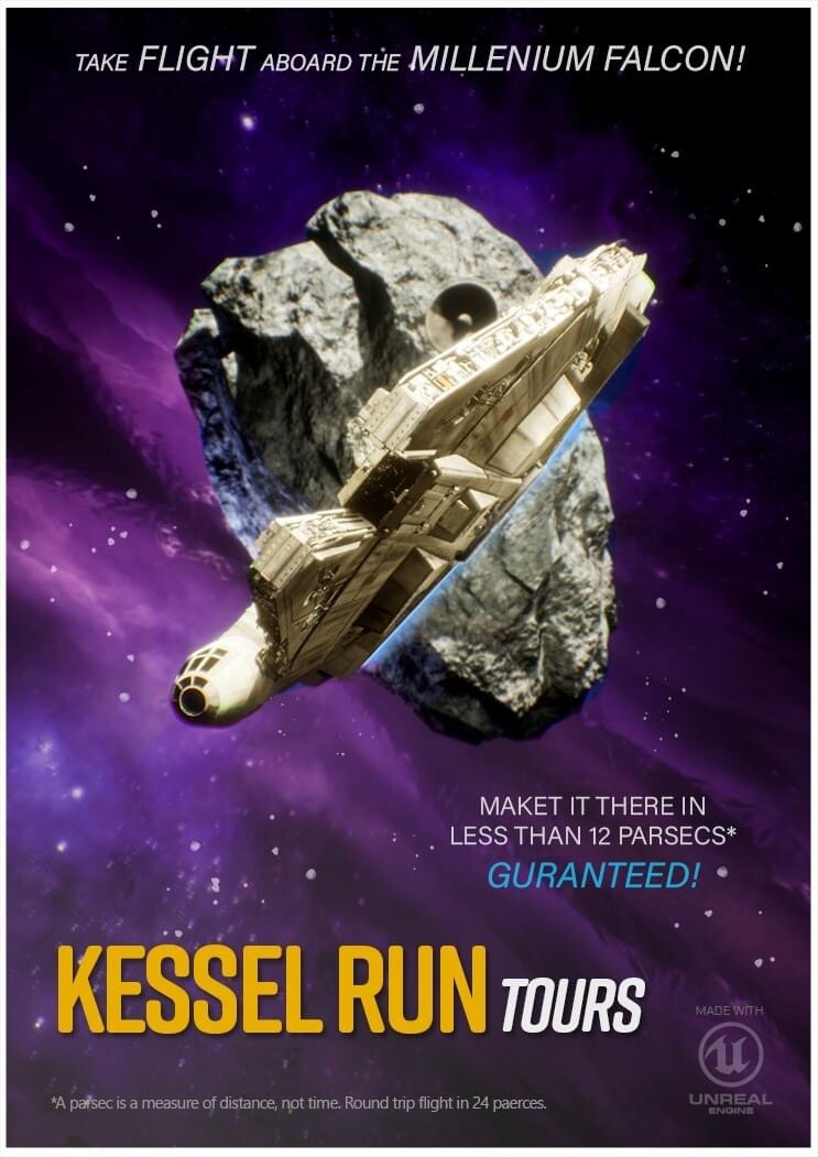 ArtStation - Sci-Fi Posters using Unreal Engine