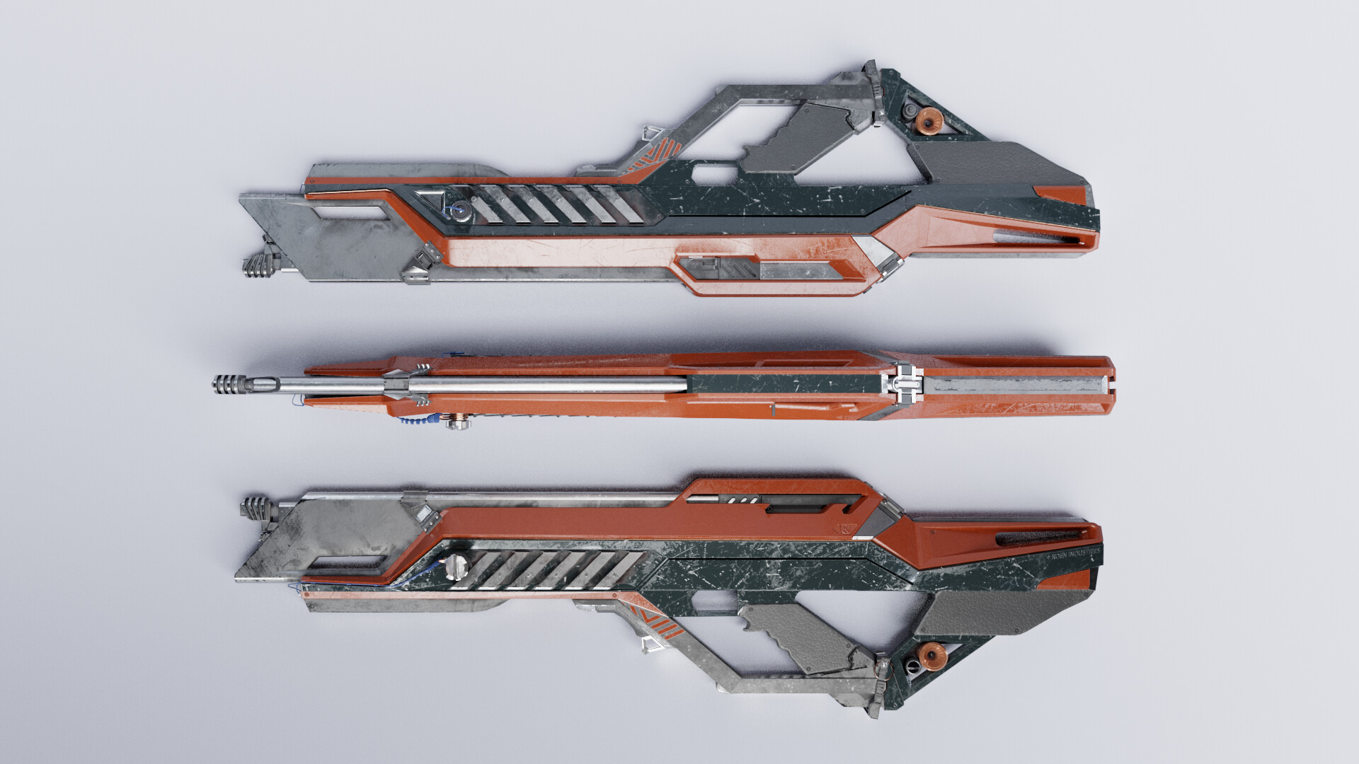 ArtStation - Galvan ISR2 - Ionic Service Rifle