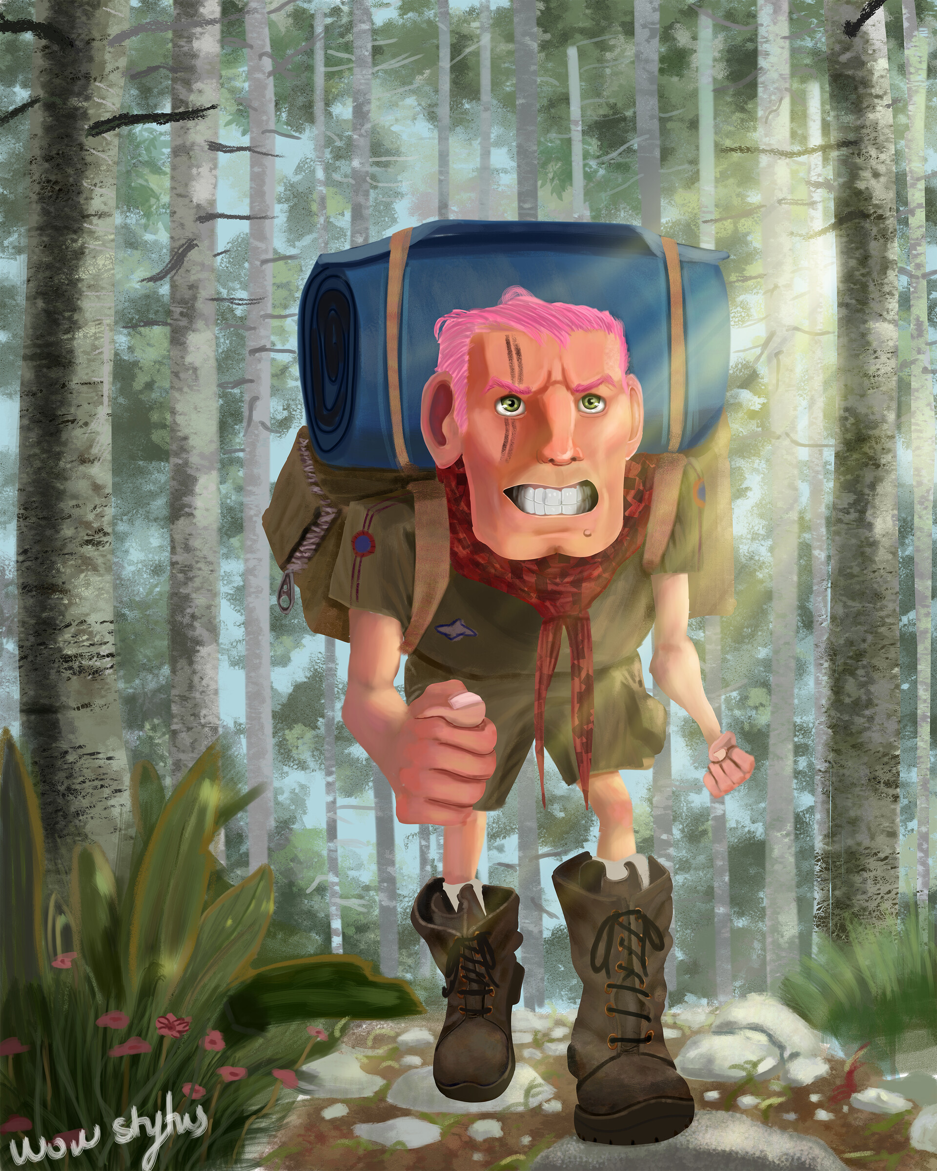 ArtStation - move it scout!!