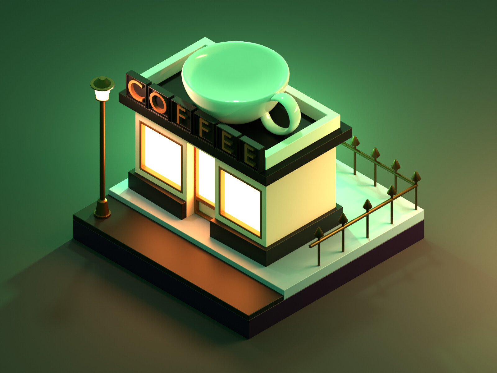 ArtStation - Coffee Cafe
