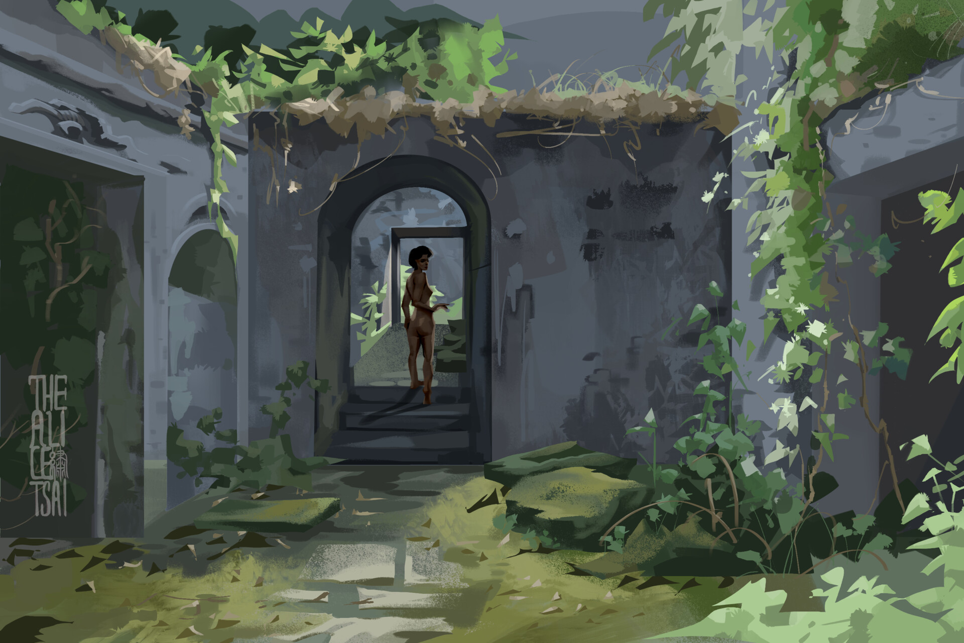 ArtStation - Beautiful ruins