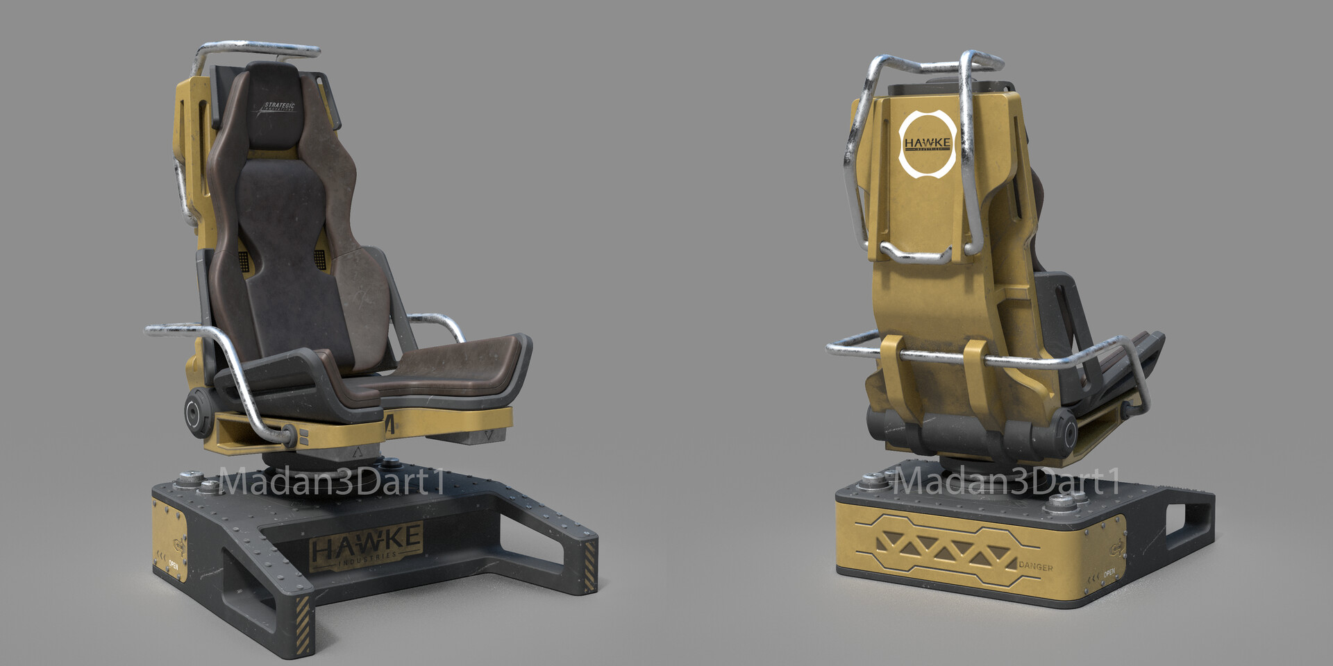 ArtStation - Sci Fi Hard Surface Model