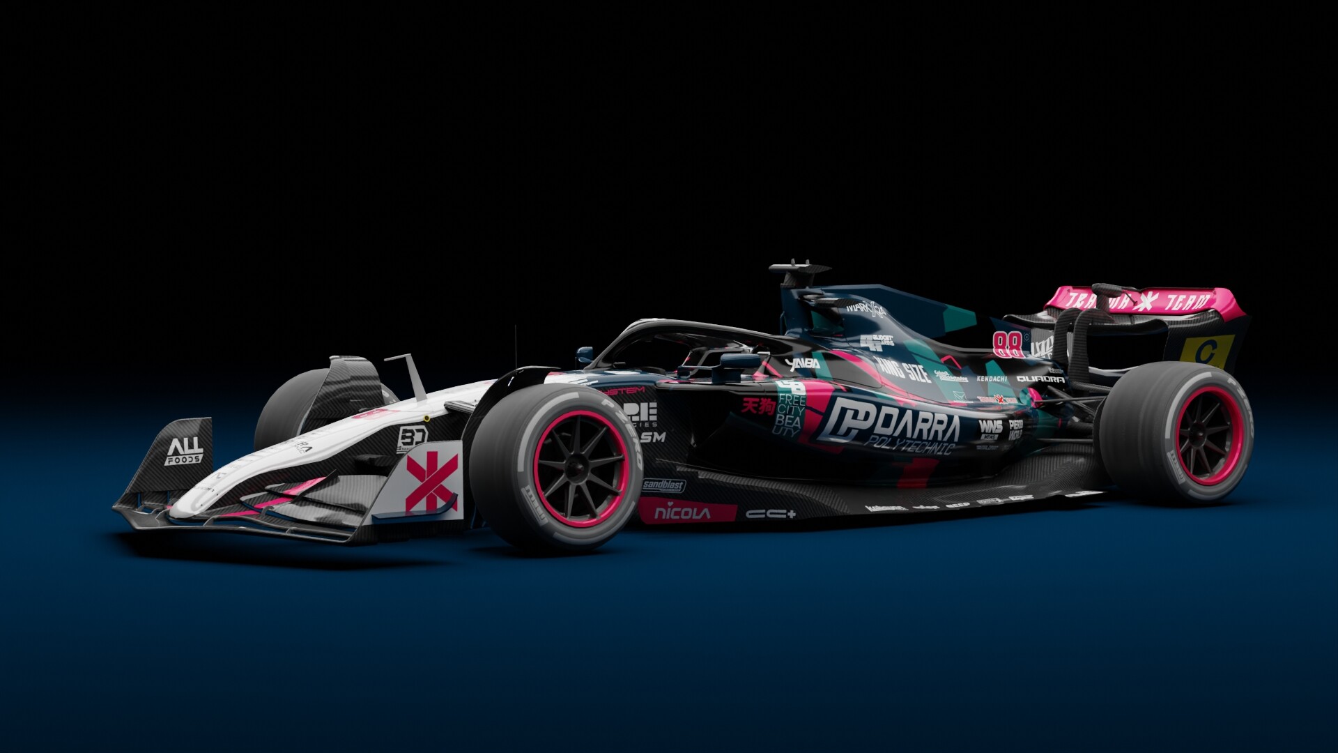 ArtStation - Darra Polytechnic Quadra F1 Team