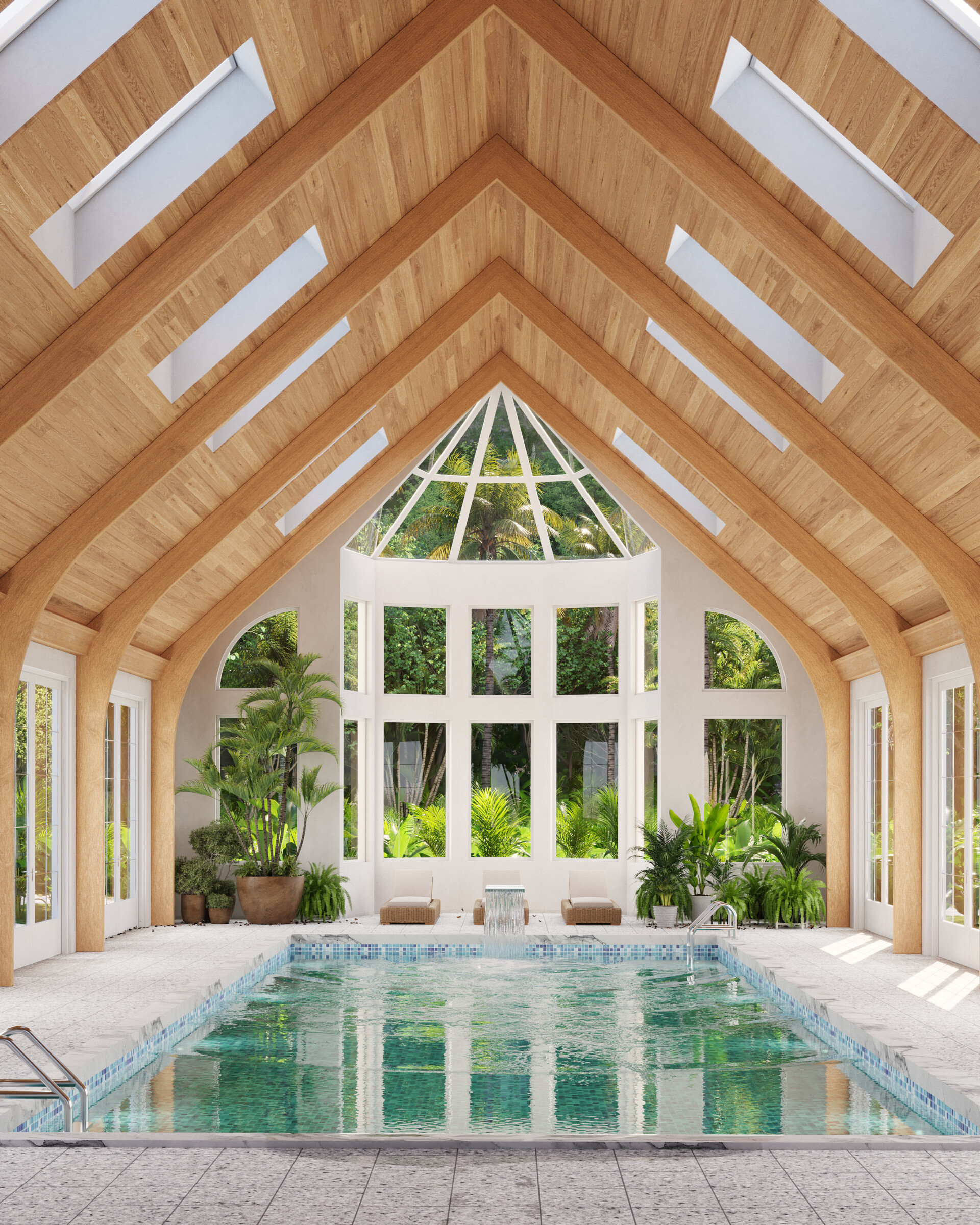 ArtStation - Caribbean pool