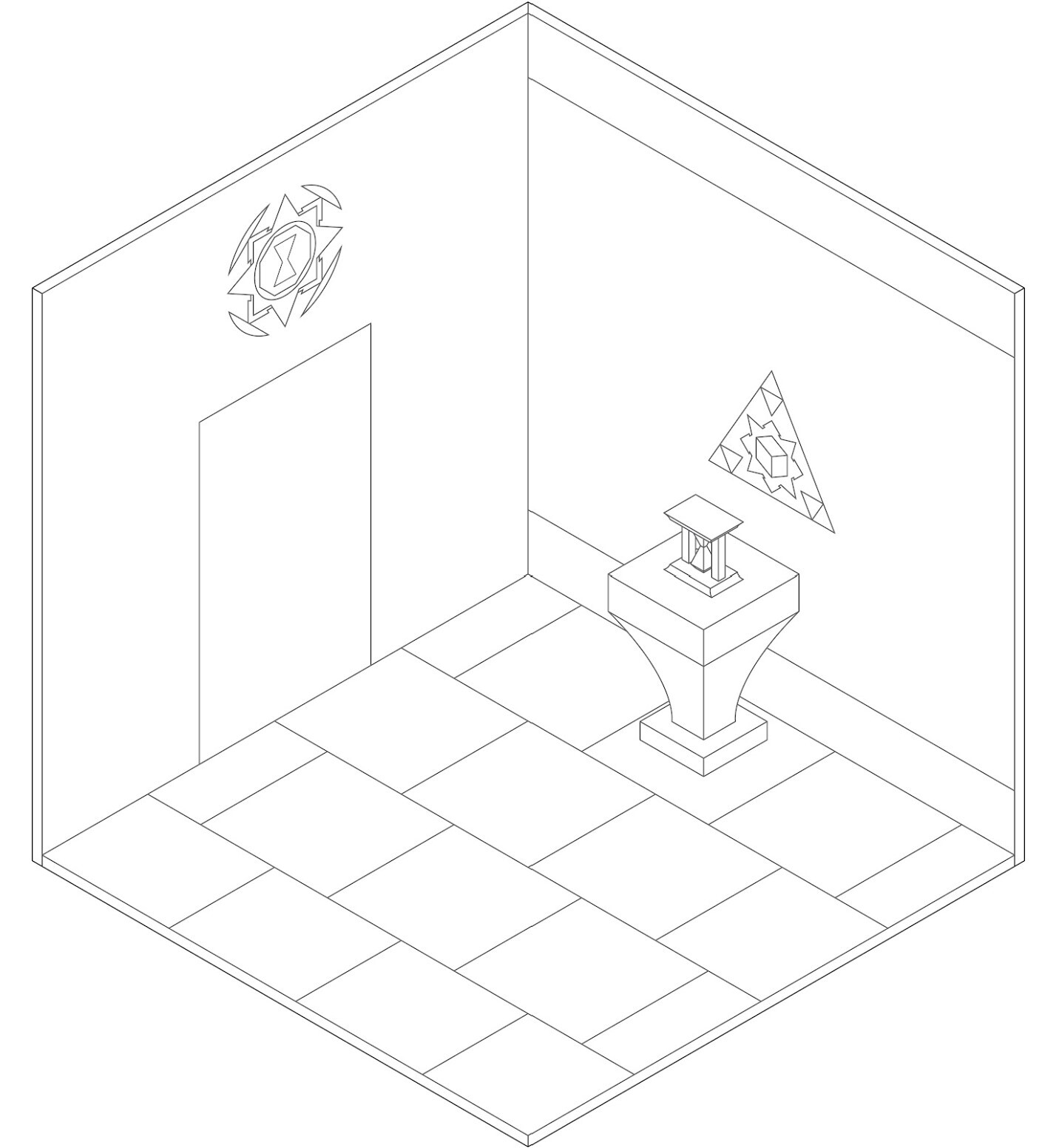 ArtStation - [WIP] Isometric Artifact Room