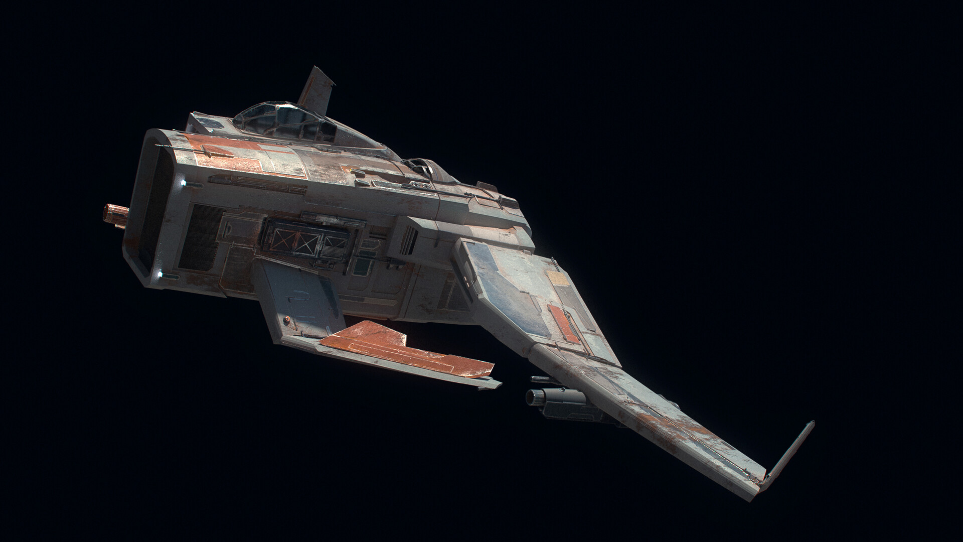 ArtStation - Vehicle Design - Spaceship