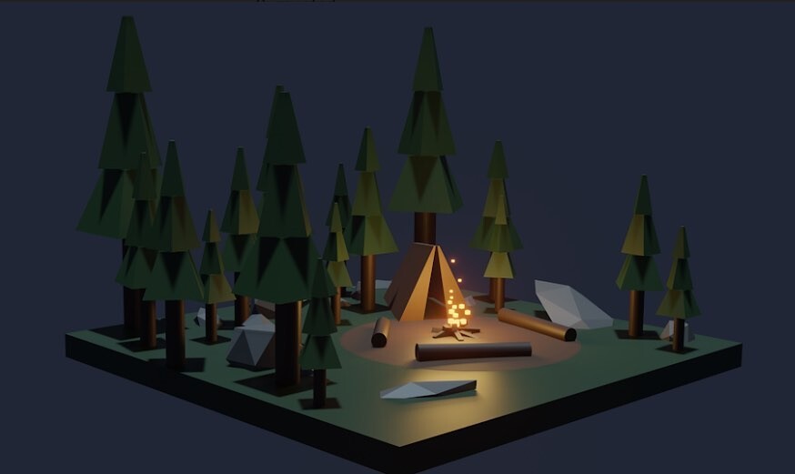 ArtStation - Blender Forest